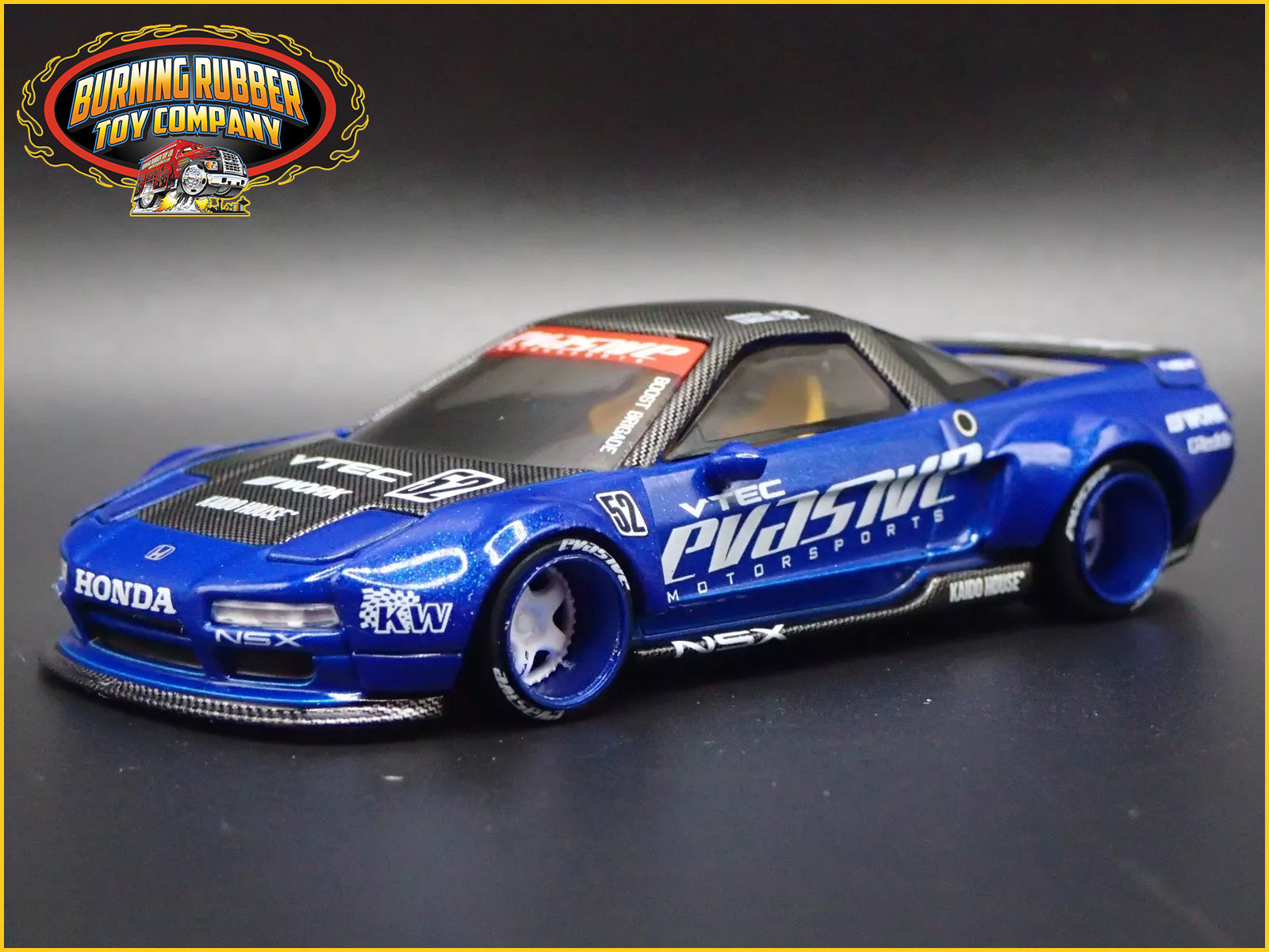 HONDA NSX KAIDO HOUSE VTEC EVASIVE RACING V2 1:64 SCALE DIECAST MODEL – Burning Rubber Toy Company