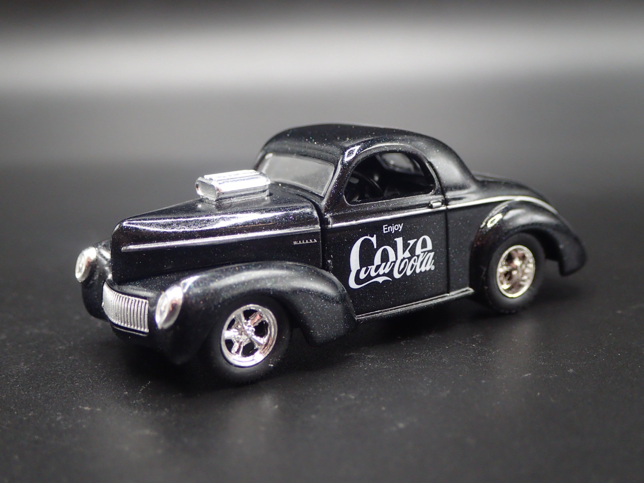 1941 41 WILLYS COUPE GASSER COKE COCA COLA NHRA 1:64 SCALE DIECAST MOD – Burning Rubber Toy Company