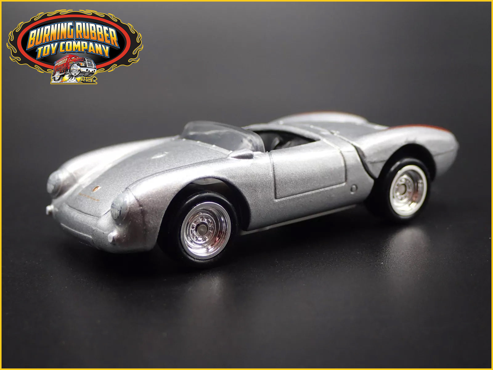1953-1956 PORSCHE 550 SPYDER 1:64 SCALE COLLECTIBLE DIORAMA DIECAST MO ...