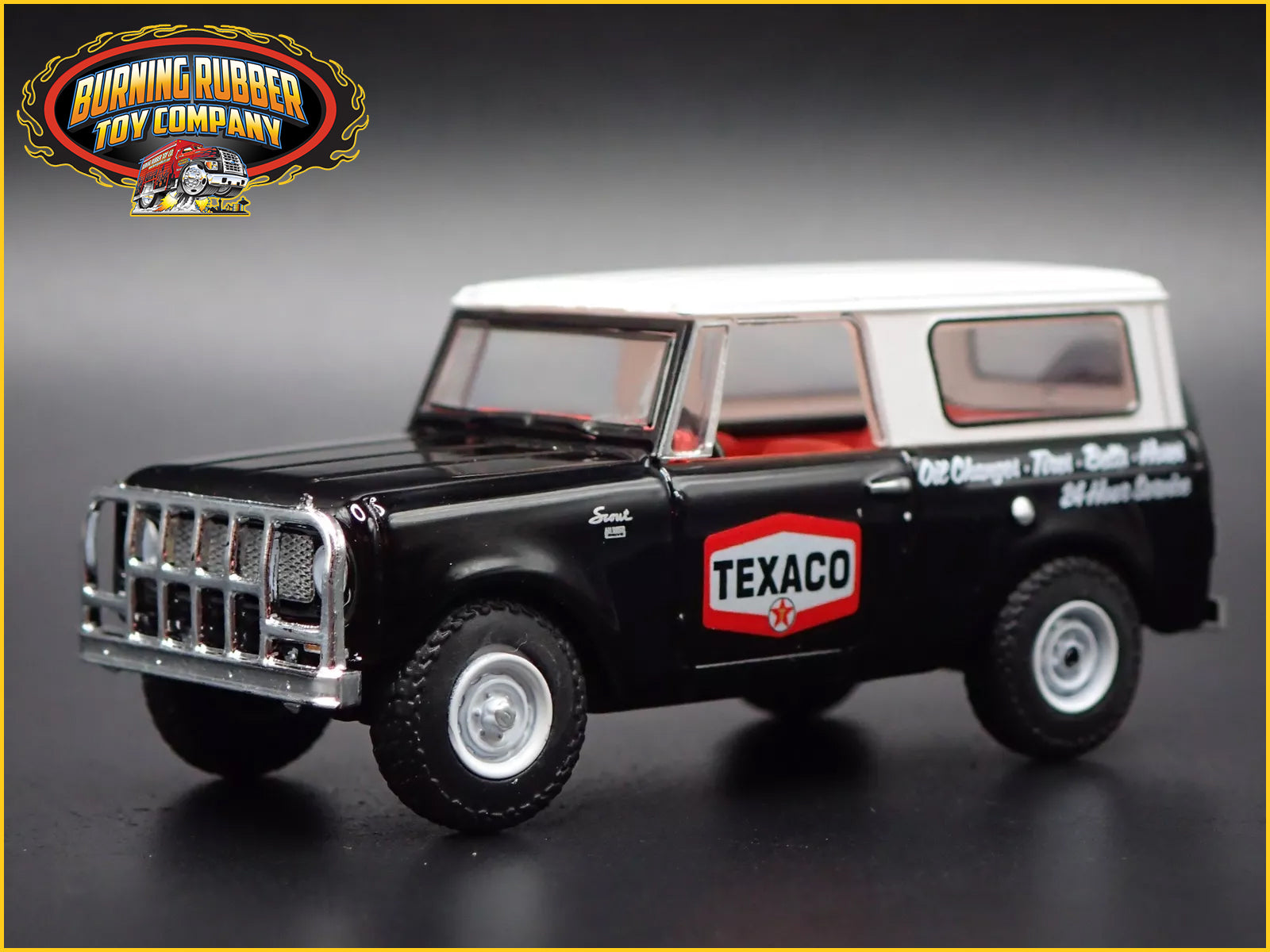 1960-1965 INTERNATIONAL HARVESTER SCOUT TEXACO OIL 1:64 SCALE DIECAST ...