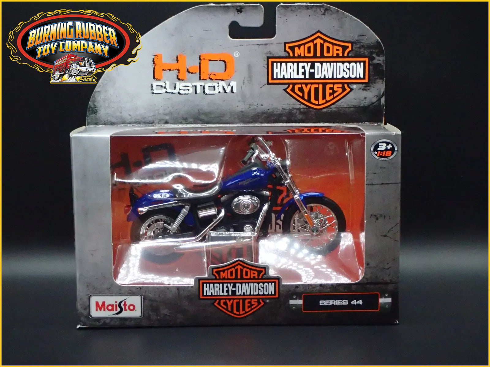 2006 DYNA STREET BOB HARLEY DAVIDSON MOTORCYCLE MAISTO SERIES 44 1/18 ...