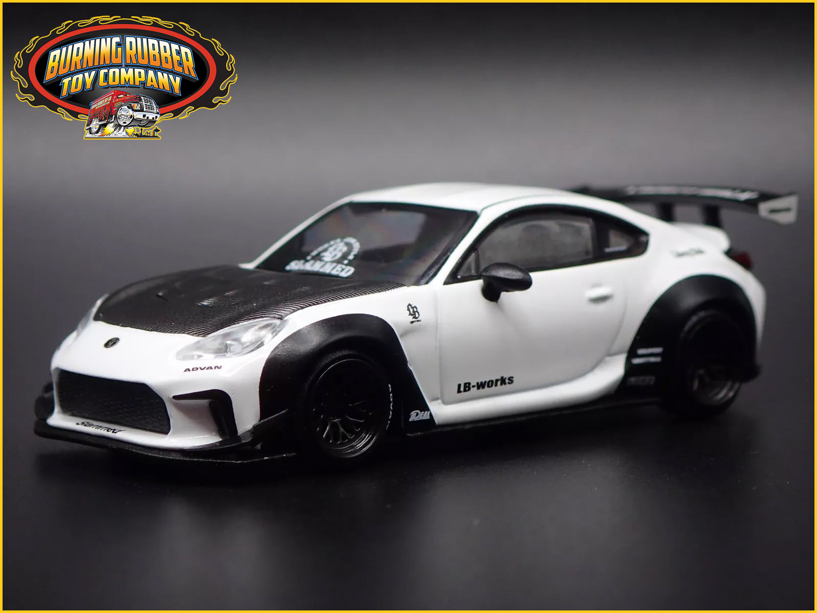 2021-2025 TOYOTA GR86 LB NATION 1/64 SCALE COLLECTIBLE DIORAMA DIECAST ...