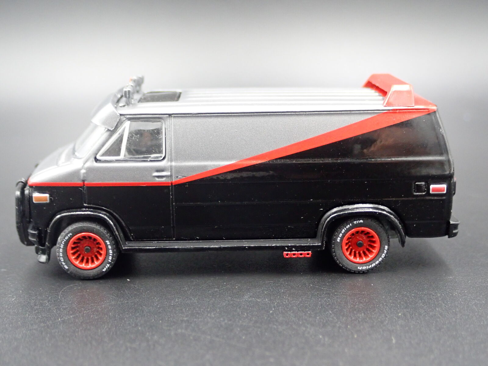 1983 83 GMC VANDURA A-TEAM VAN BLACK 1/64 SCALE COLLECTIBLE DIECAST MO ...