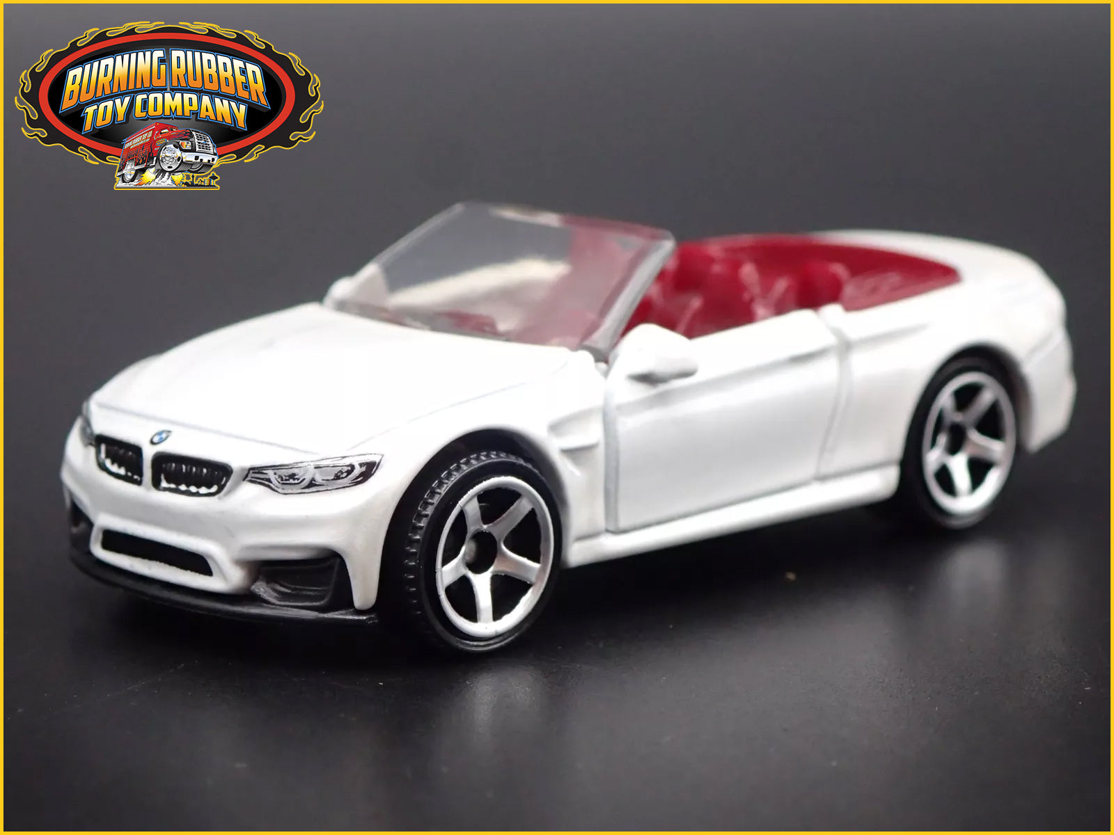 2014-2020 BMW M4 CABRIOLET CONVERTIBLE WHITE 1:64 SCALE DIECAST MODEL ...
