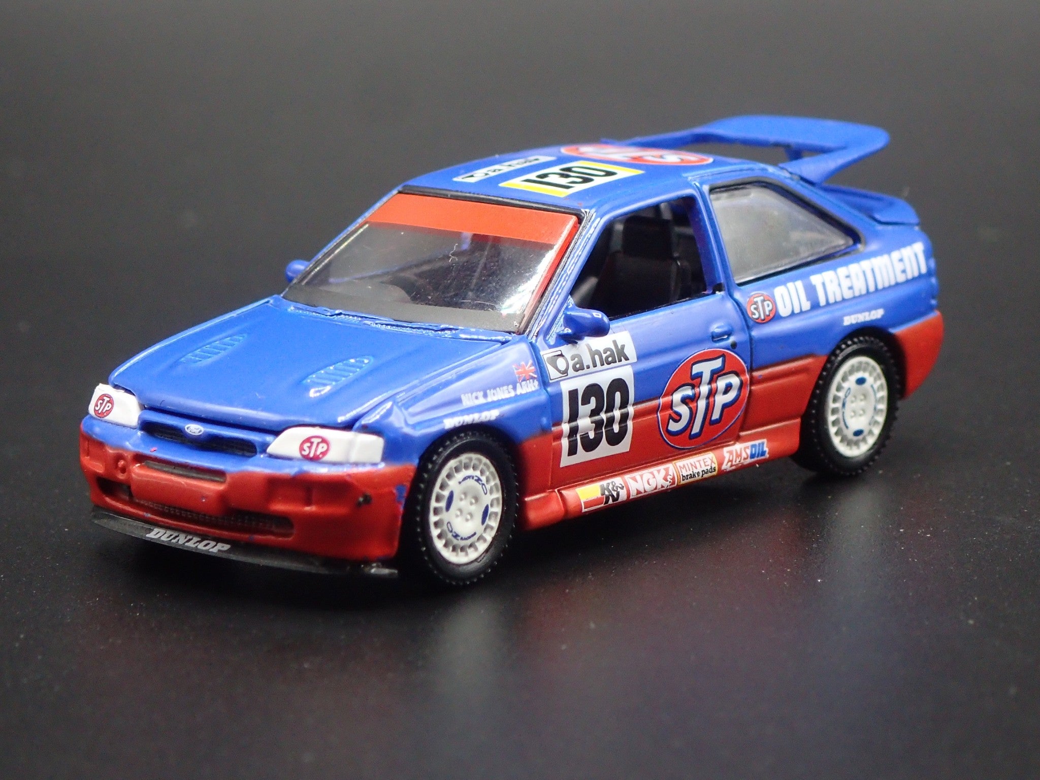 1995 95 FORD ESCORT RS COSWORTH RALLY STP 1:64 SCALE DIORAMA DIECAST M ...