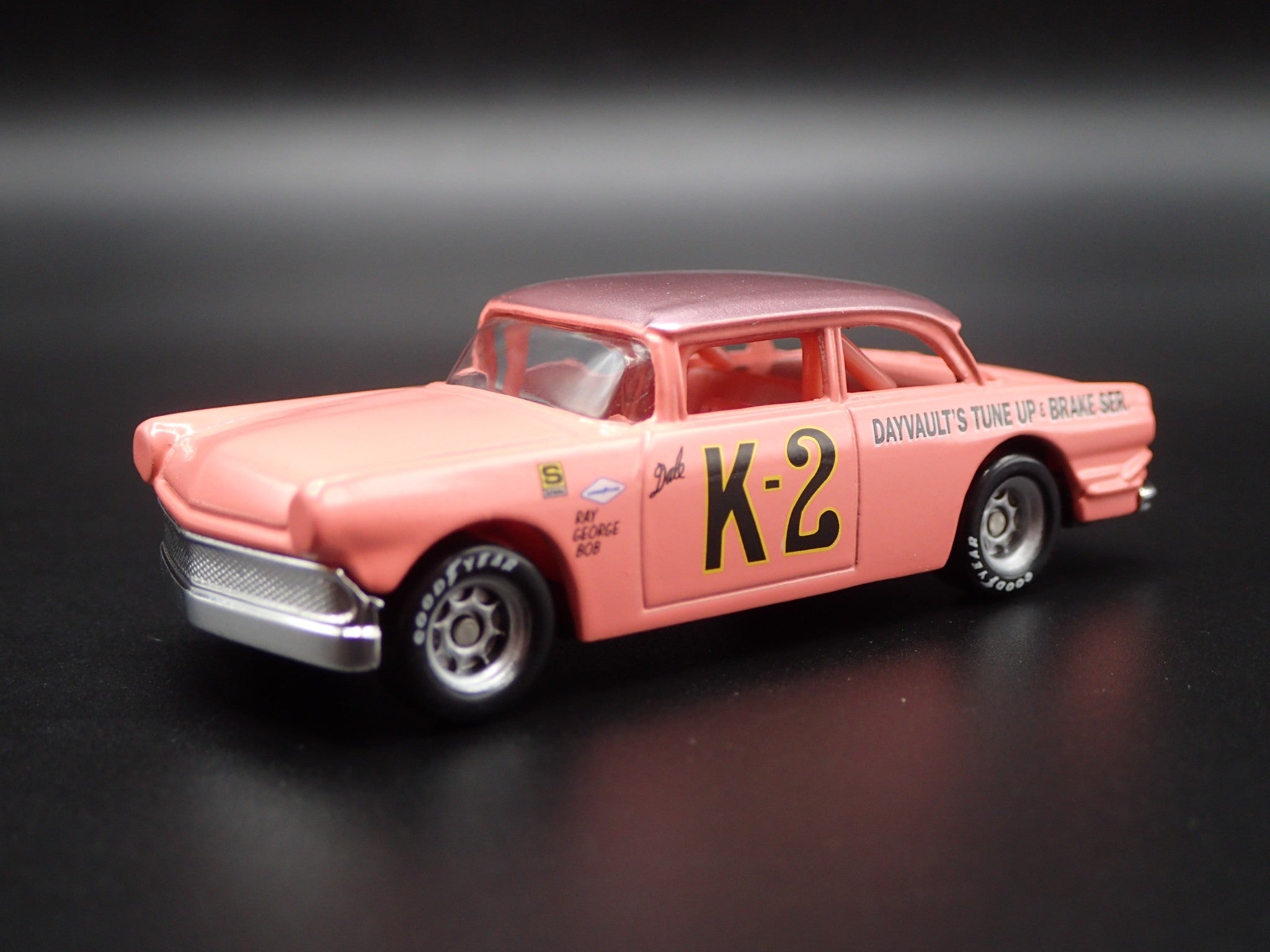 1956 56 FORD CROWN VICTORIA DALE EARNHARDT SR PINK 1:64 SCALE DIECAST ...