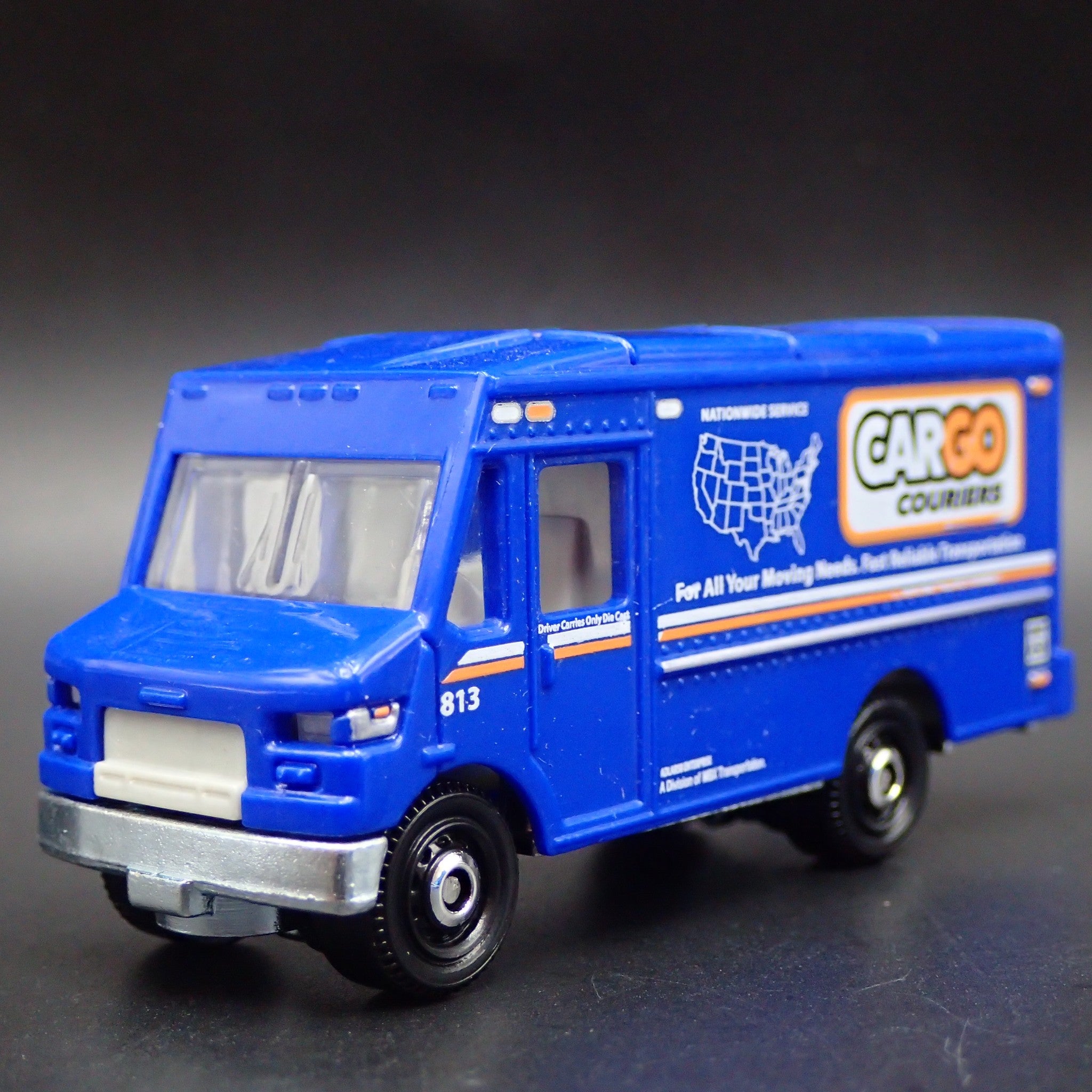STEP VAN BOX CARGO COURIERS DELIVERY 1:64 MB SCALE DIORAMA DIECAST MOD ...