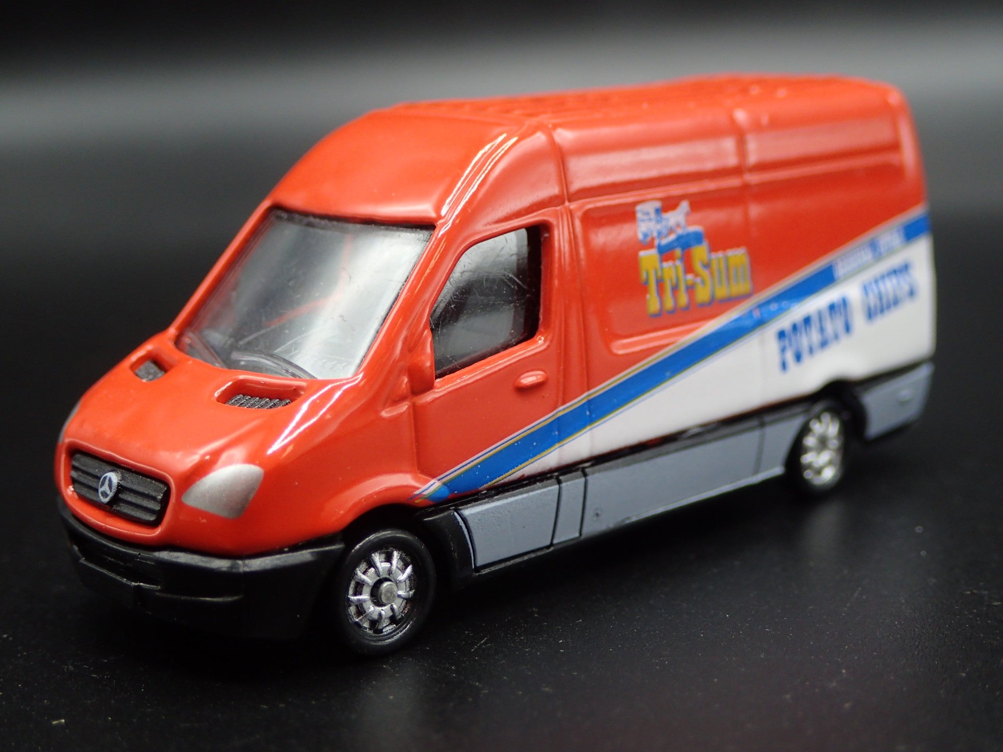 1995-2006 MERCEDES S SPRINTER VAN POTATO CHIP 1:72 HO SCALE DIECAST MO ...