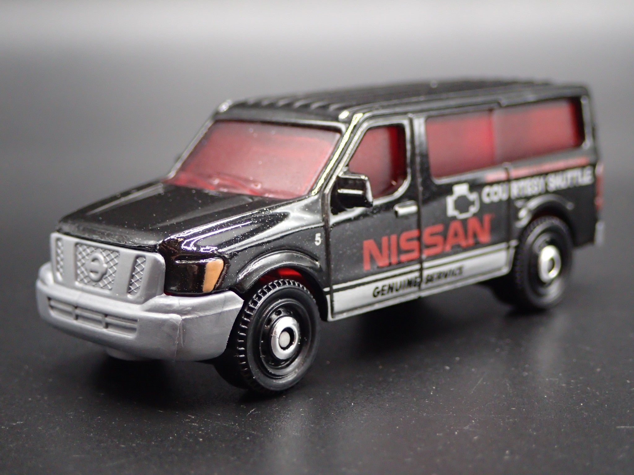 2012-2021 NISSAN NV VAN COURTESY SHUTTLE W HITCH 1:64 SCALE DIECAST MO ...