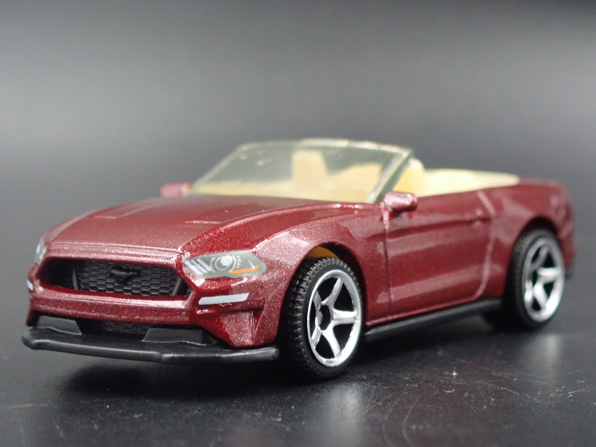 2015-2023 FORD MUSTANG CONVERTIBLE RARE 1/64 SCALE DIORAMA DIECAST MOD ...