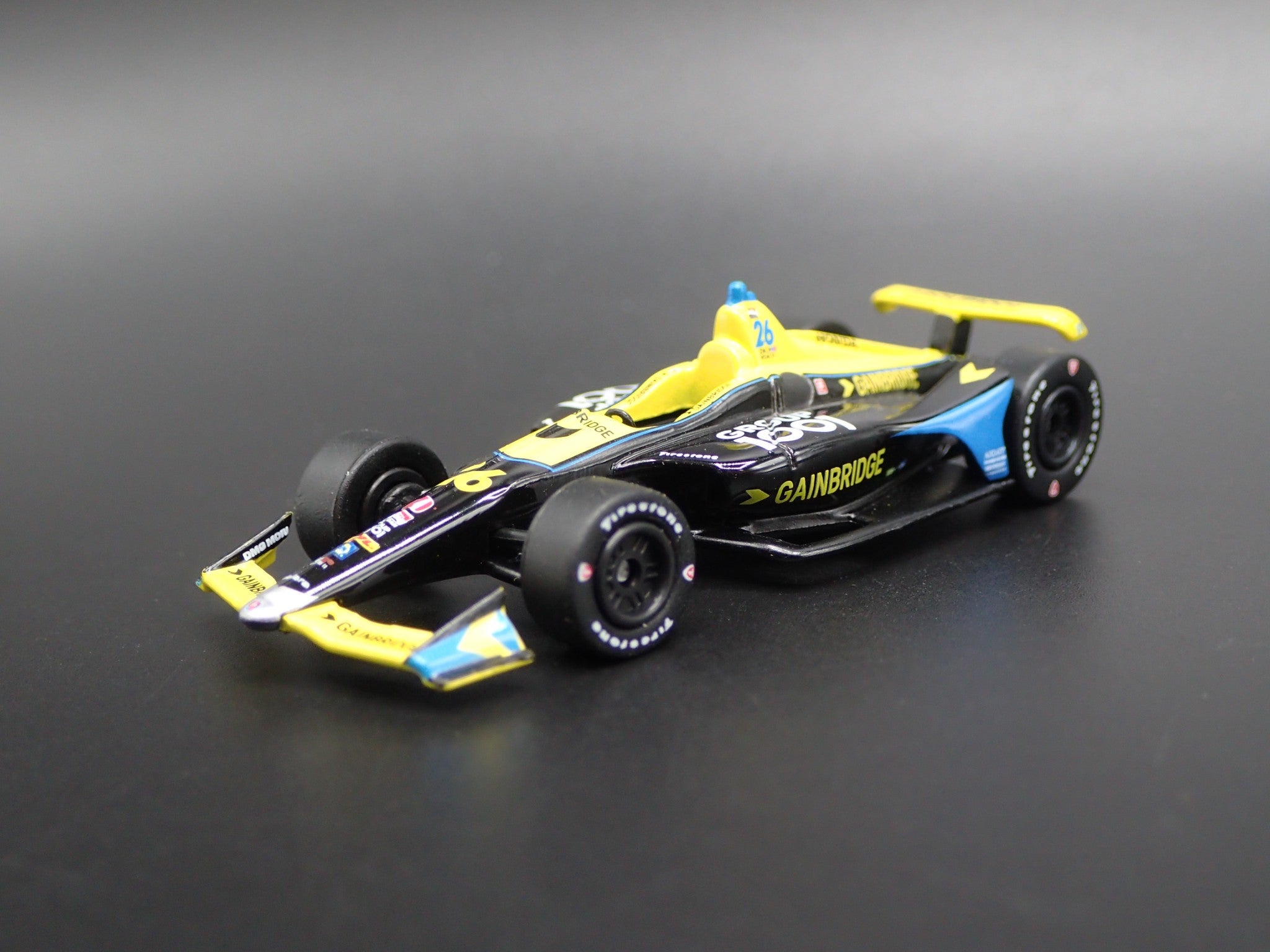 2019 INDY CAR RACING HONDA 26 ZACH VEACH GAINBRIDGE 1:64 SCALE DIECAST ...