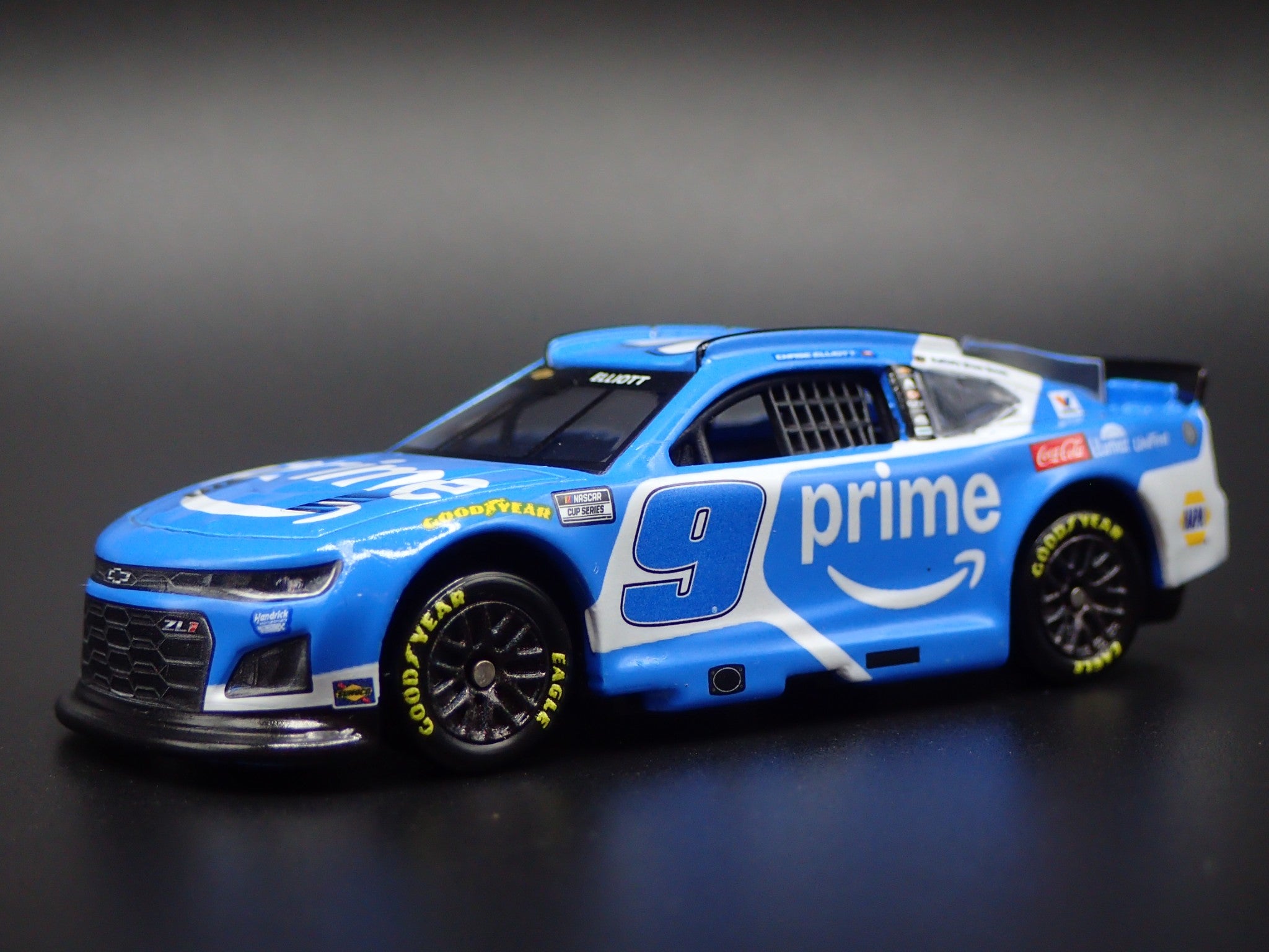 2025 CHEVY CHEVROLET 9 CHASE ELLIOTT AMAZON PRIME NASCAR 1:64 DIECAST ...