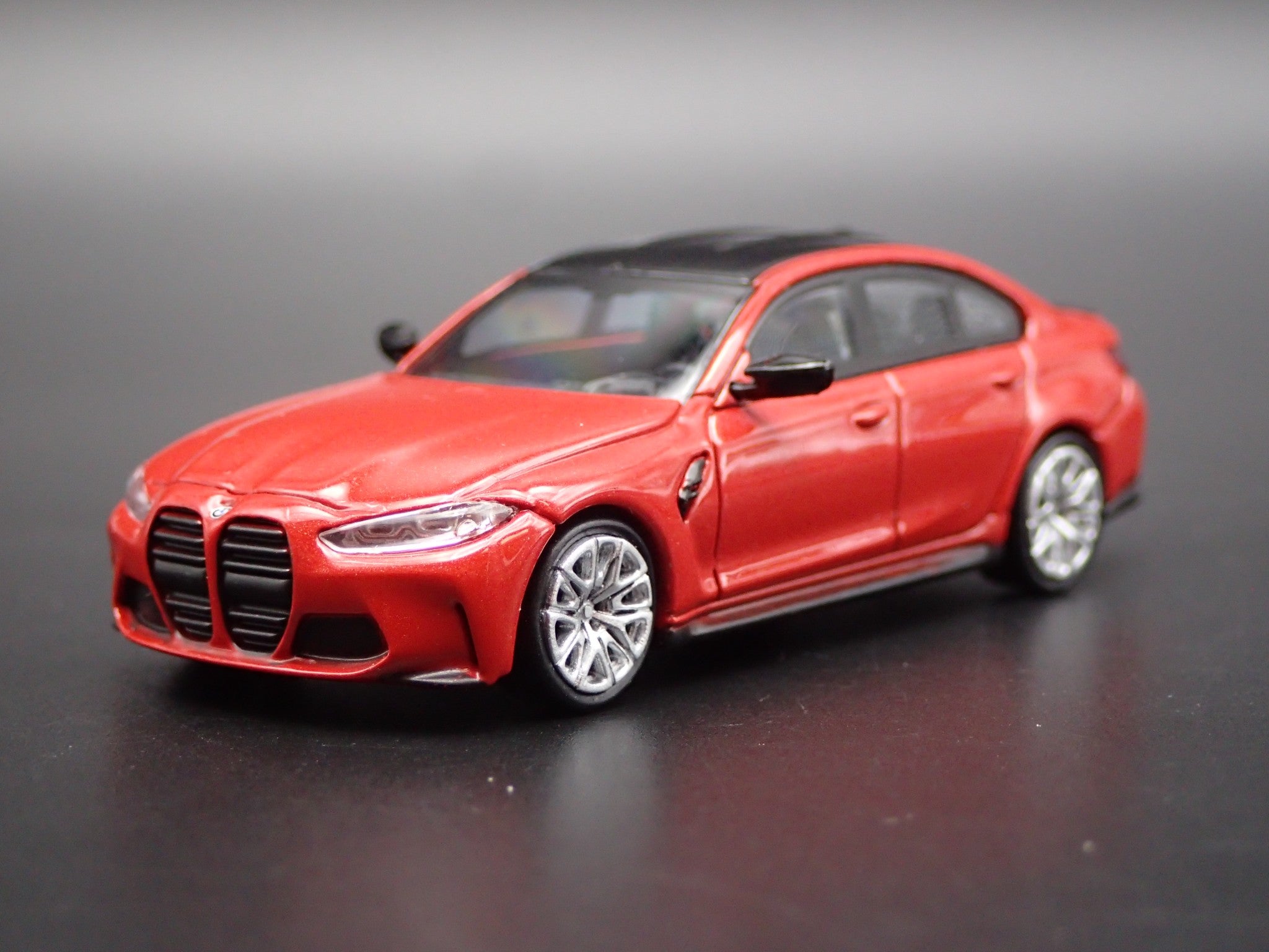 2020-2025 BMW M3 G80 RED RARE 1:64 SCALE COLLECTIBLE DIORAMA DIECAST M ...