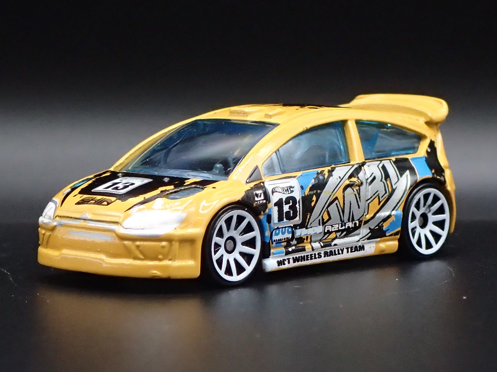 2007-2010 CITROEN C4 RALLY 1:64 SCALE COLLECTIBLE DIORAMA DIECAST MODE ...