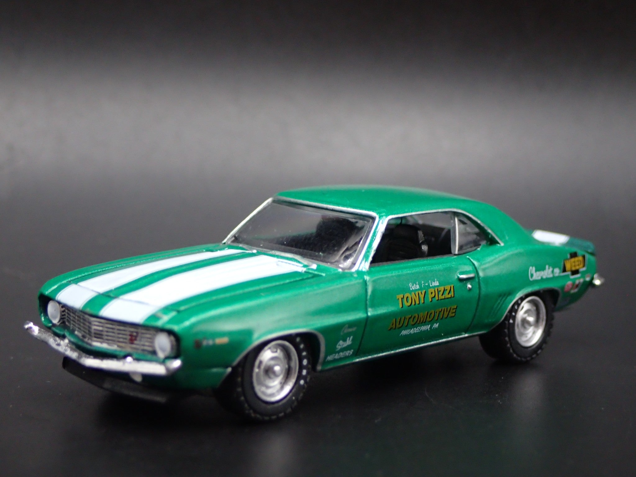 1969 69 CHEVY CHEVROLET CAMARO Z/28 TONY PIZZI AUTO 1:64 SCALE DIECAST ...