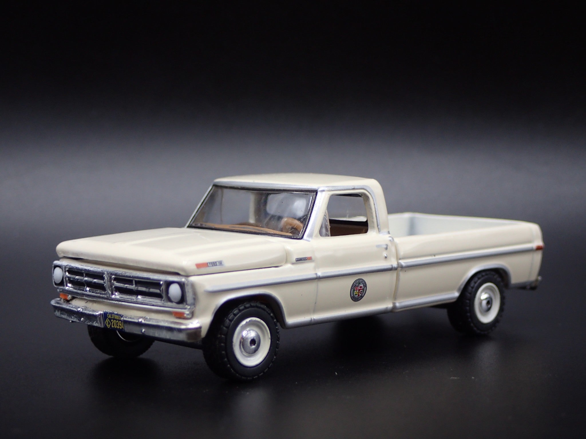 1972 72 FORD F250 CAMPER SPECIAL PICKUP TRUCK RARE 1/64 SCALE DIECAST ...