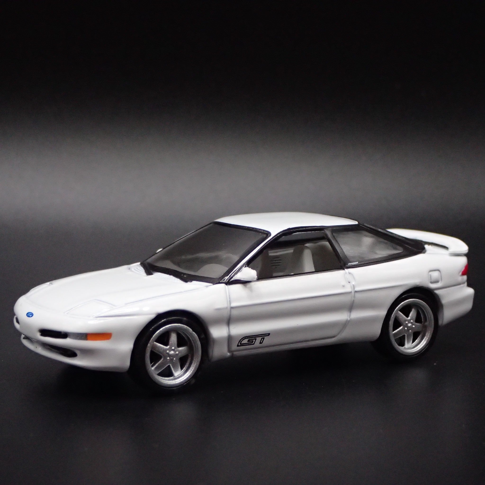 1993 93 FORD PROBE GT WHITE 1:64 SCALE COLLECTIBLE DIORAMA DIECAST MOD ...