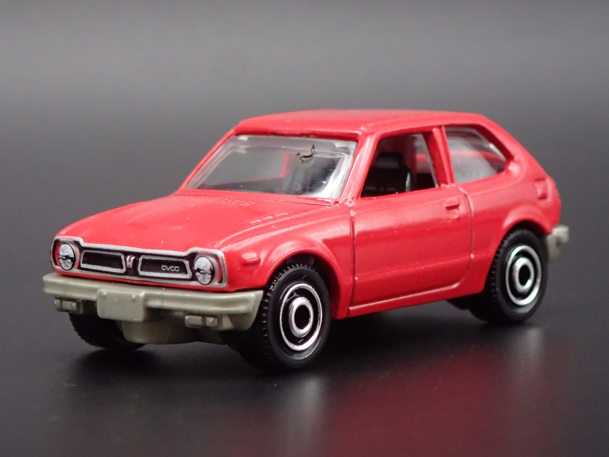 1973-1978 HONDA CIVIC CVCC RED 1:64 SCALE COLLECTIBLE DIORAMA DIECAST ...