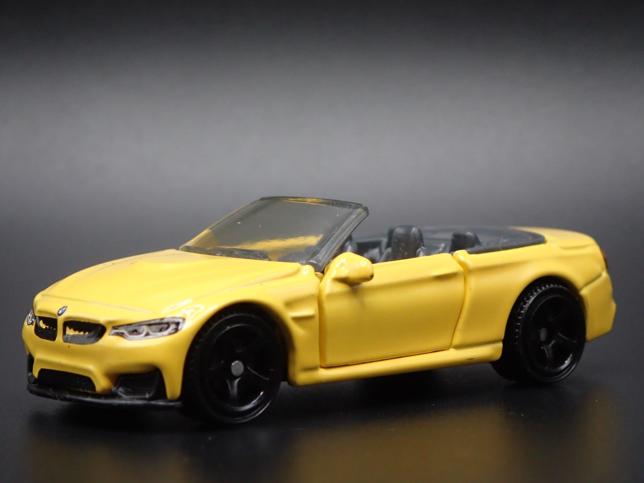 2014-2020 BMW M4 CABRIOLET CONVERTIBLE YELLOW 1:64 SCALE DIECAST MODEL ...