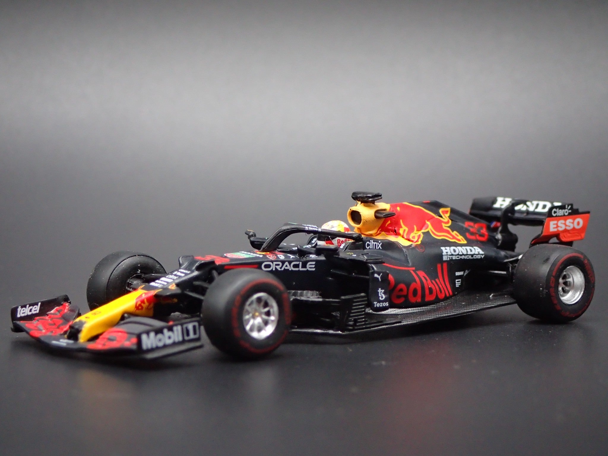 RED BULL RACING RB16B 33 MAX VERSTAPPEN F1 RACING 1:64 SCALE DIECAST M ...