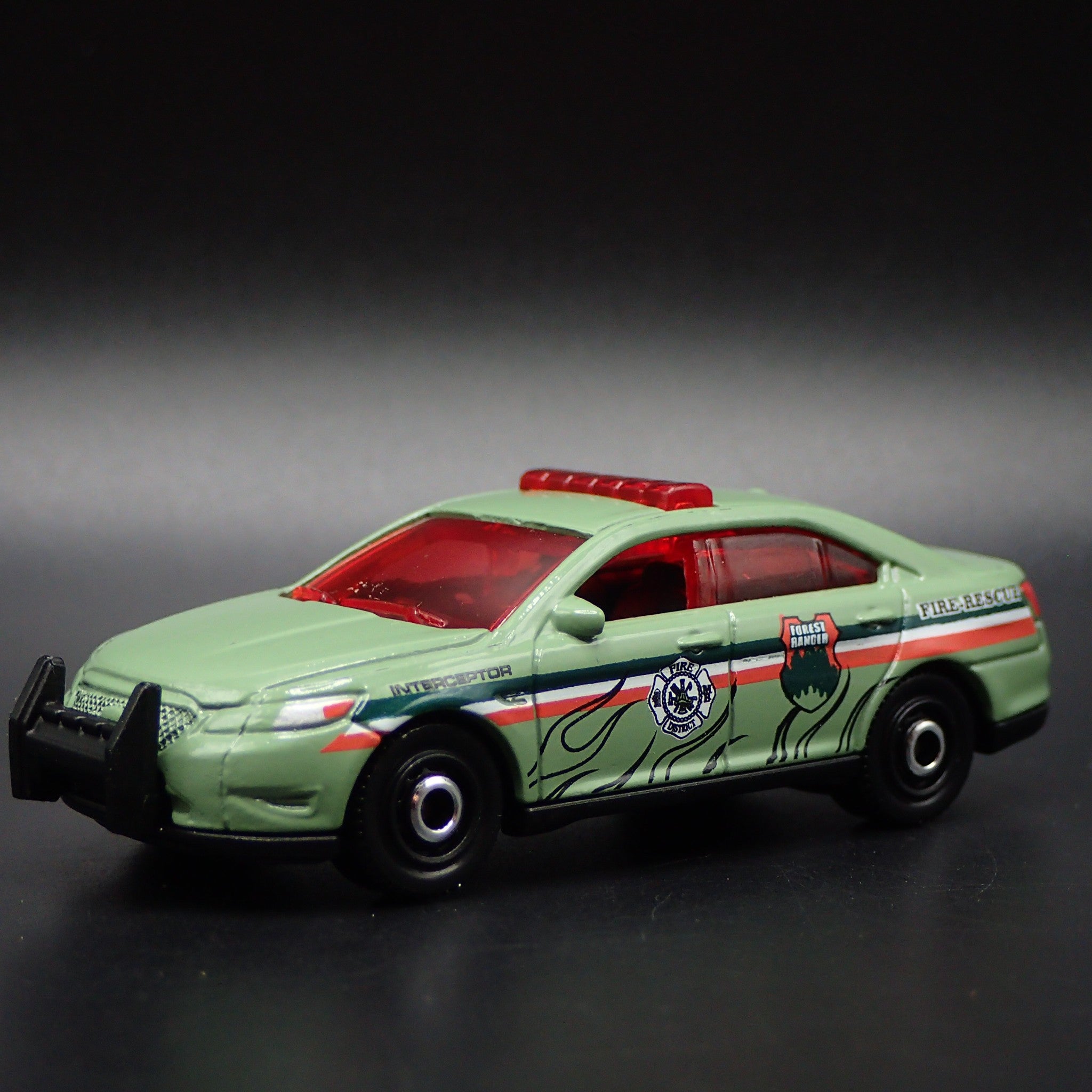 FORD POLICE INTERCEPTOR FORREST PARK RANGER FIRE 1/64 SCALE DIECAST MO ...