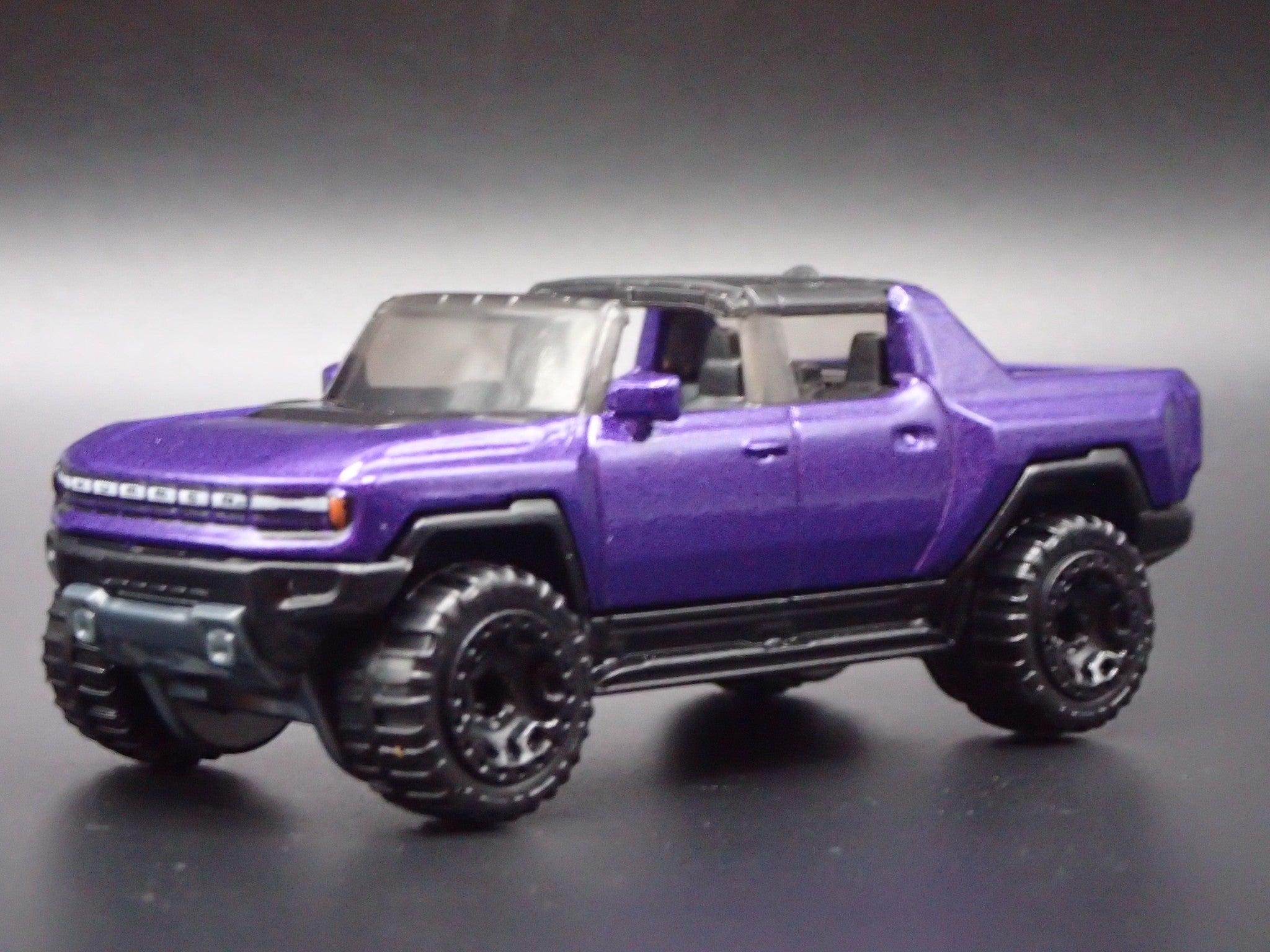 2022-2025 HUMMER EV ELECTRIC PICKUP TRUCK PURPLE 1:64 SCALE DIECAST MO ...