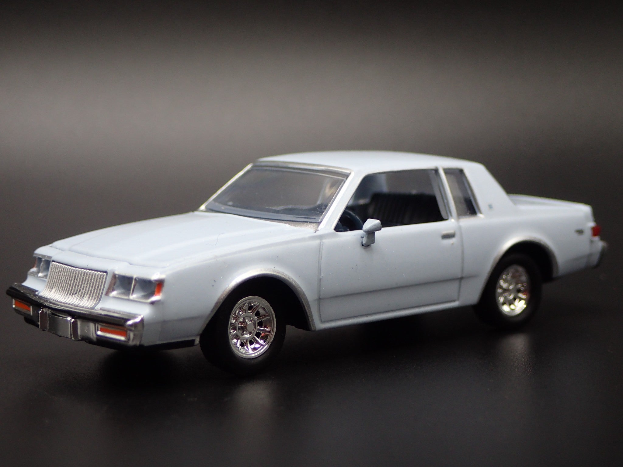 1987 87 BUICK REGAL LIMITED BABY BLUE RARE 1:64 SCALE DIORAMA DIECAST ...