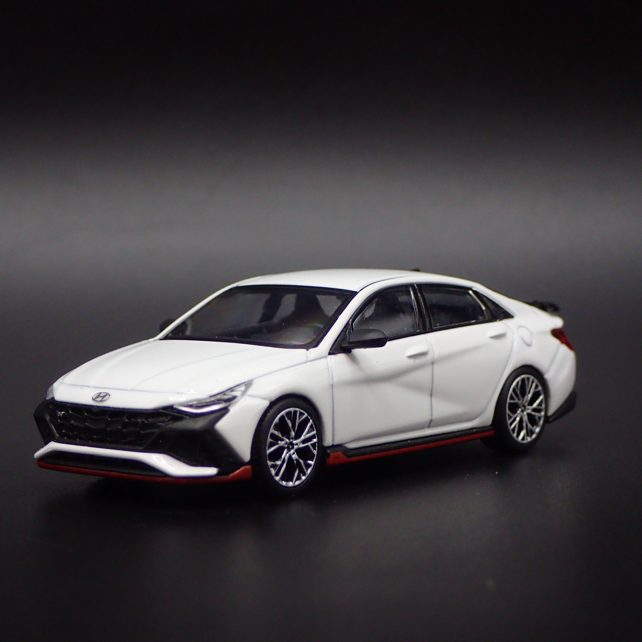 2021-2025 HYUNDAI ELANTRA N WHITE 1:64 SCALE COLLECTIBLE DIECAST MODEL ...