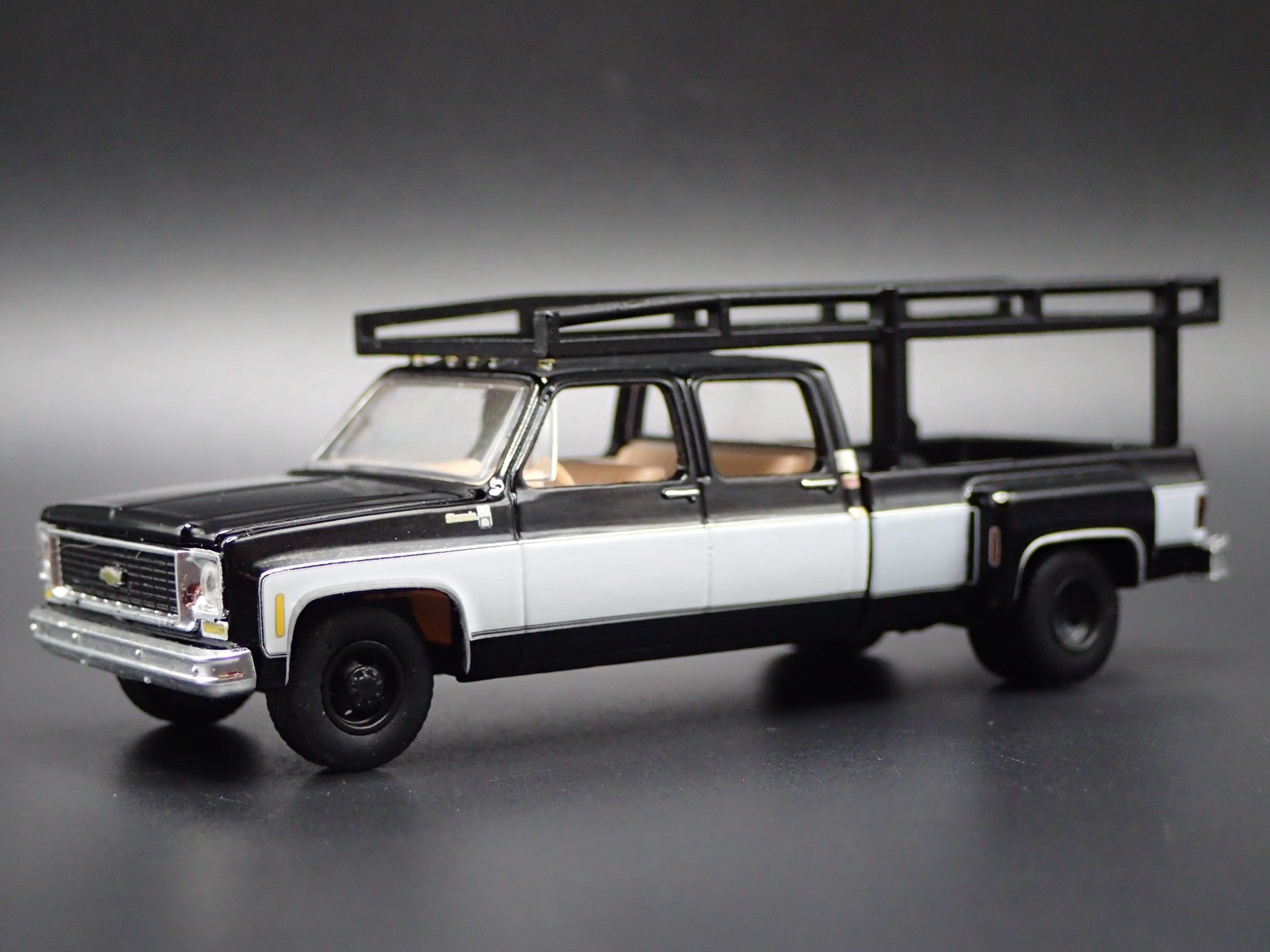 1973 73 CHEVY SILVERADO 30 DUALLY SQUAREBODY TRUCK 1/64 SCALE DIECAST ...