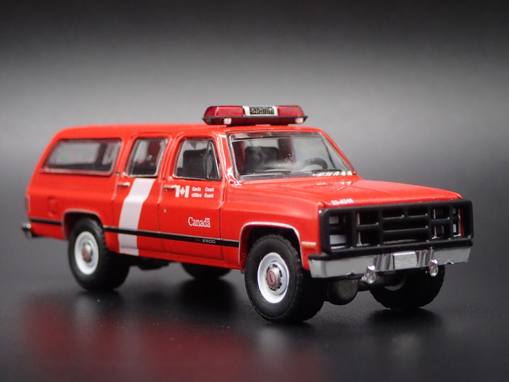1973-1991 GMC SUBURBAN CANADIAN COAST GUARD 1/64 SCALE DIORAMA DIECAST ...
