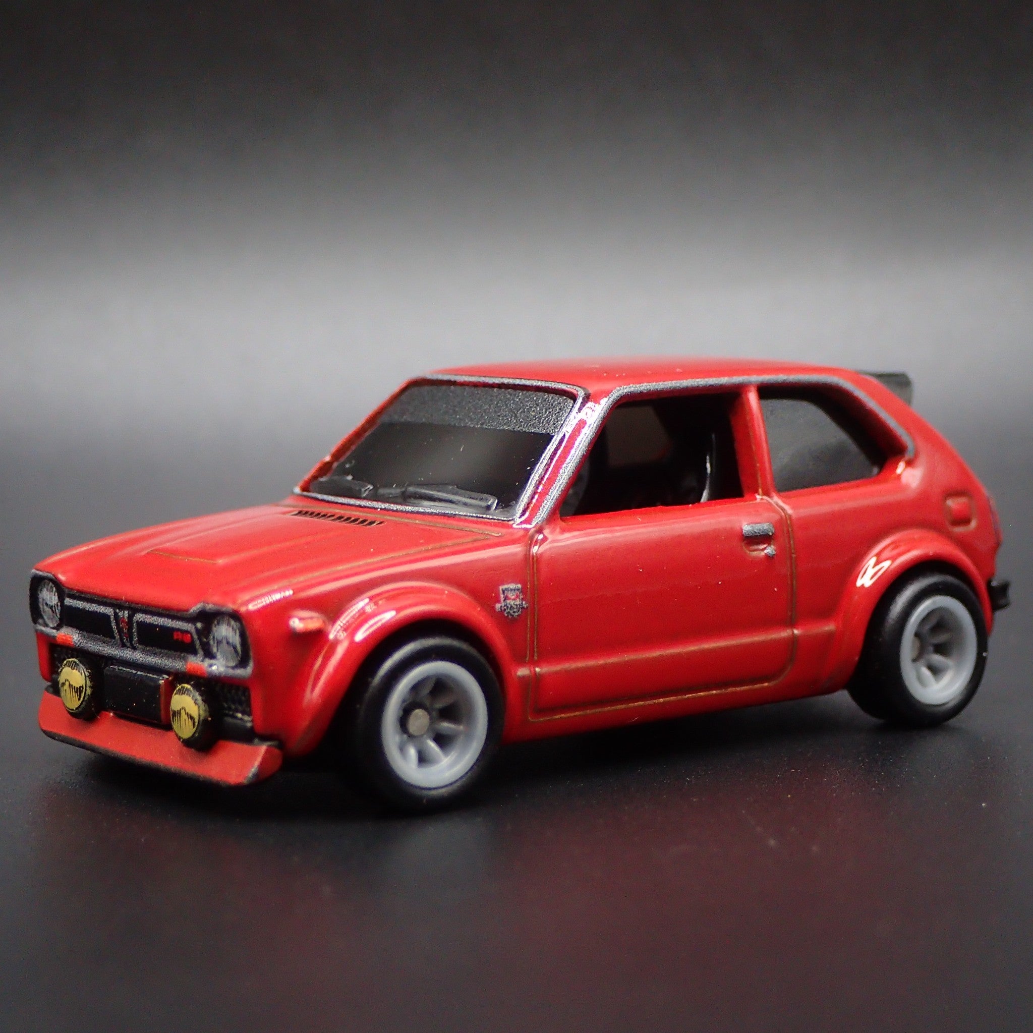 1973-1978 HONDA CIVIC CUSTOM 1:64 SCALE COLLECTIBLE DIORAMA DIECAST MO ...