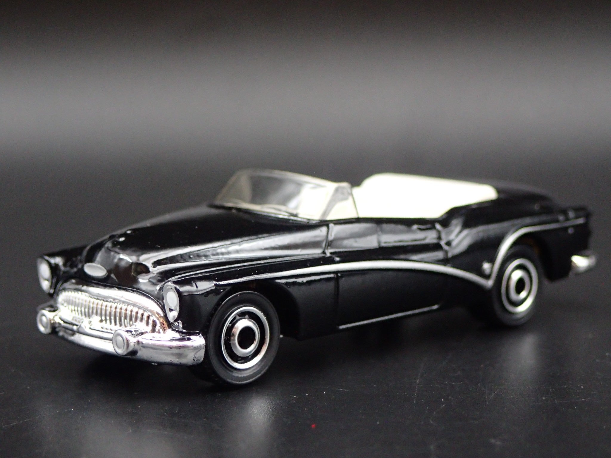 1953 53 BUICK SUPER SKYLARK CONVERTIBLE BLACK 1/64 SCALE COLLECTIBLE M ...