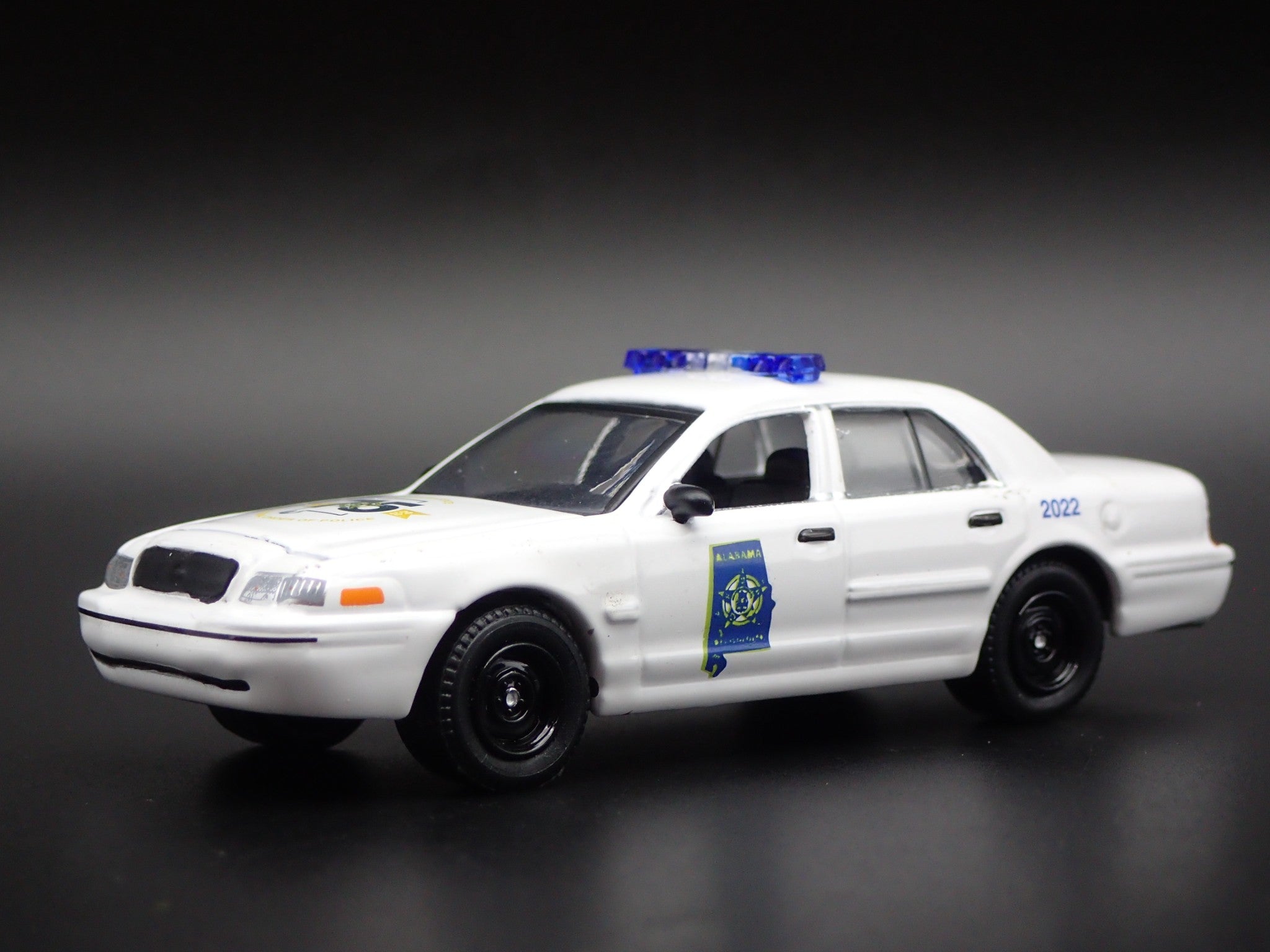2008 FORD CROWN VICTORIA ALABAMA STATE POLICE FOP 1:64 SCALE DIECAST M ...