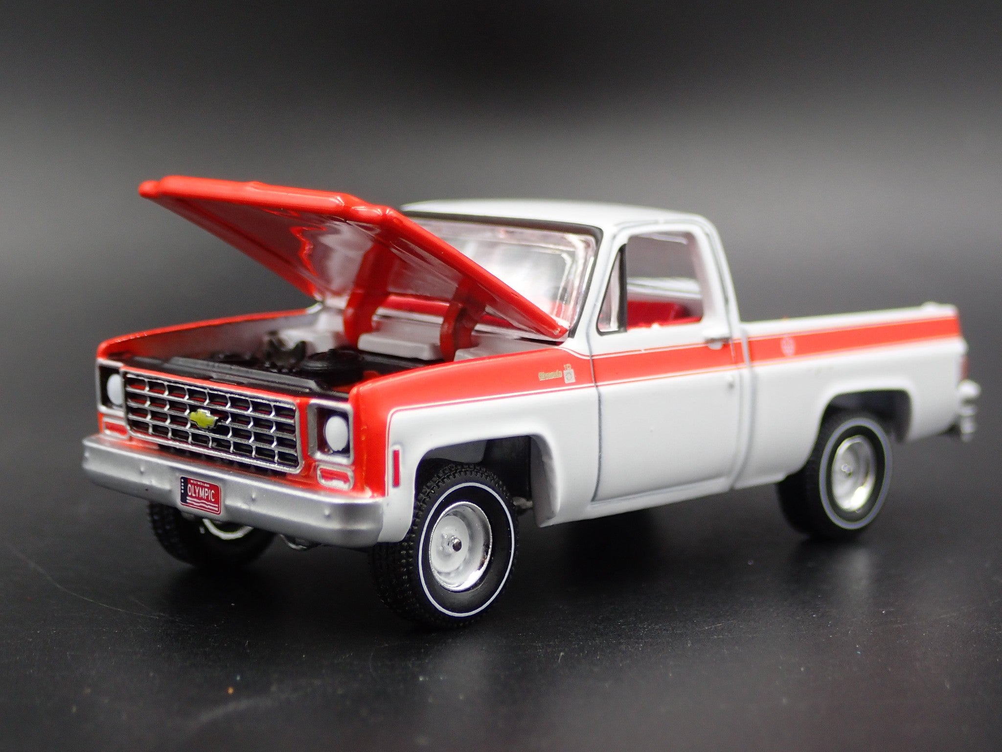 1976 76 CHEVY CHEVROLET SCOTTSDALE PICKUP TRUCK SQUAREBODY 1/64 SCALE ...