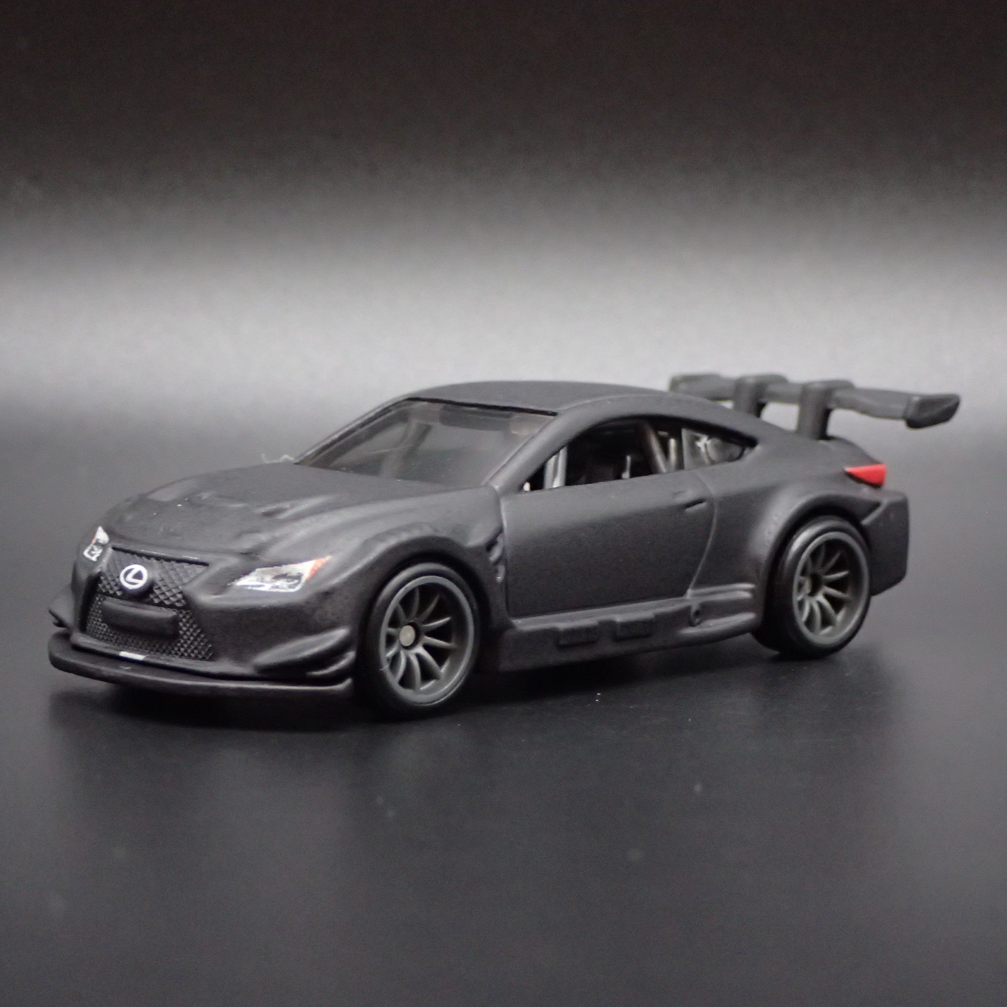 2015-2025 LEXUS RC F GT3 BLACK 1/64 SCALE COLLECTIBLE DIORAMA DIECAST ...