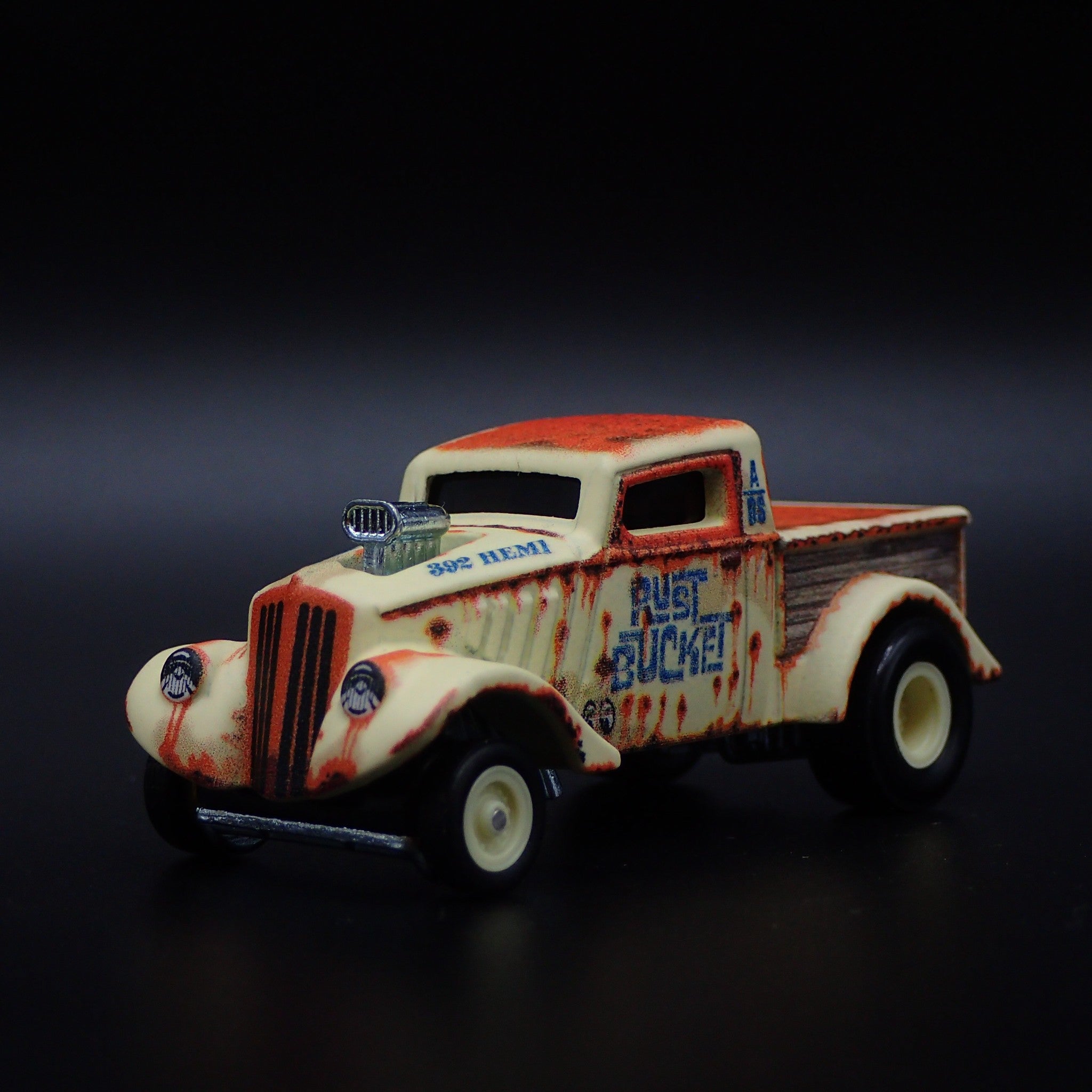 1933 33 WILLYS PICKUP GASSER NHRA RUST BUCKET 1:64 SCALE DIECAST MODEL ...