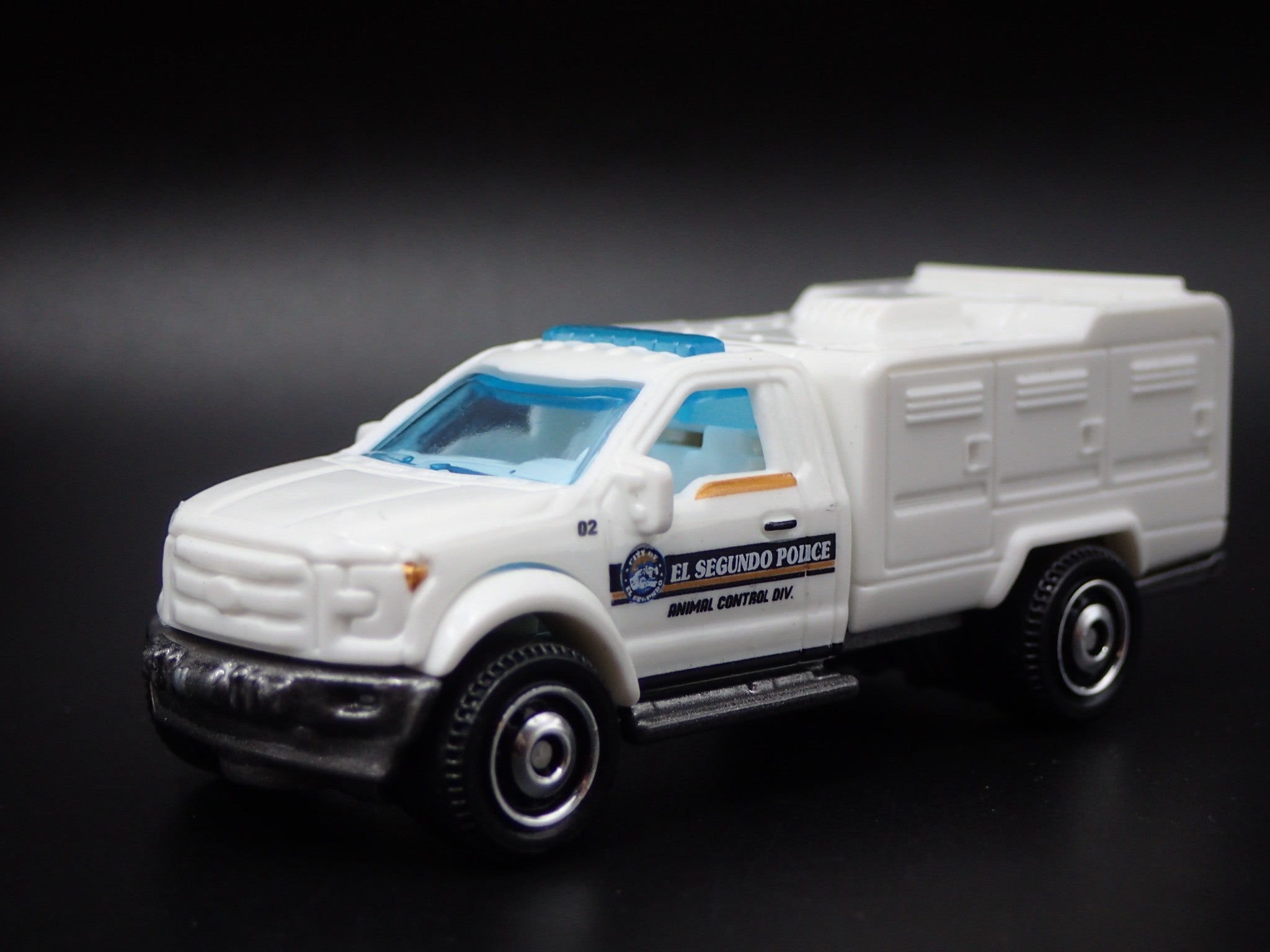2009-2014 FORD PICKUP TRUCK EL SEGUNDO POLICE ANIMAL 1/64 DIECAST MODE ...