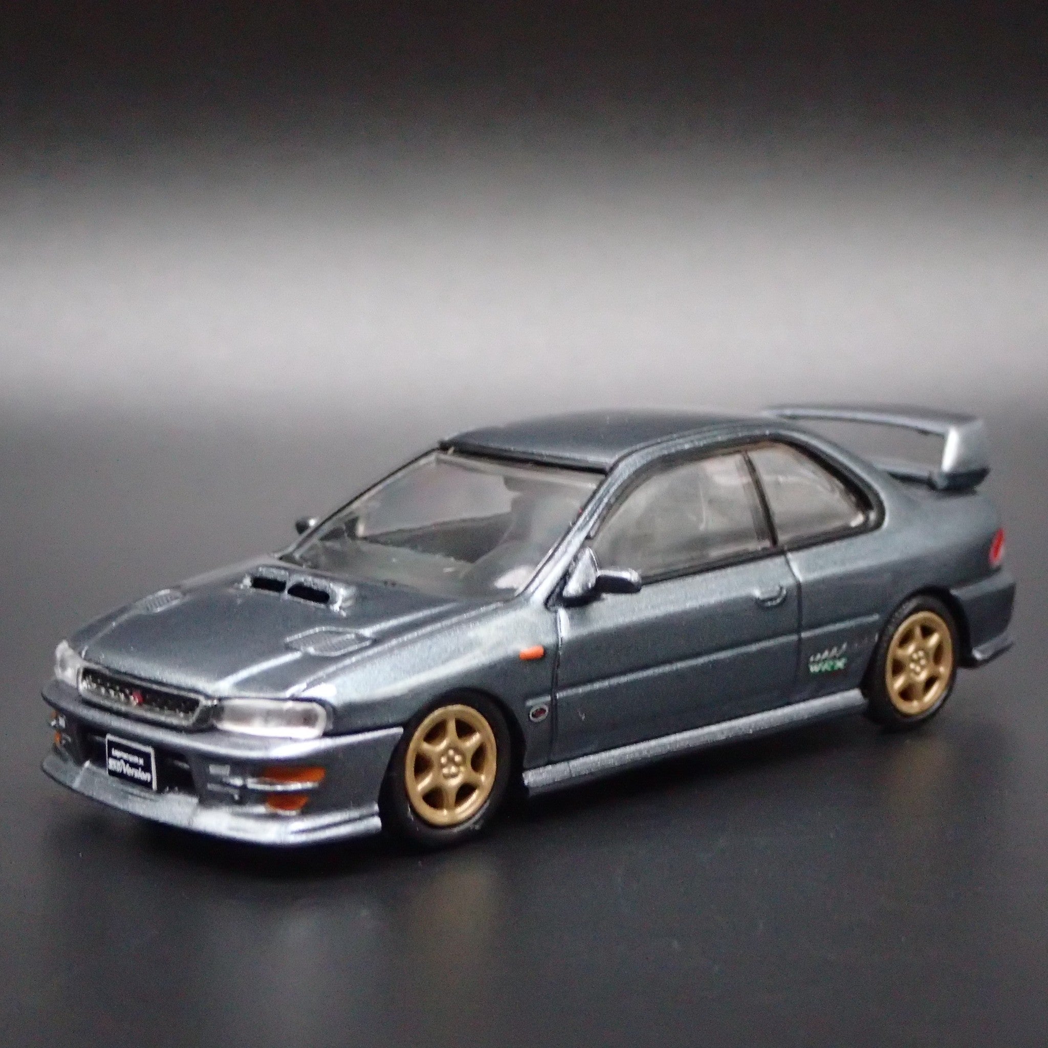SUBARU IMPREZA WRX GC8 TYPE R 1:64 SCALE COLLECTIBLE DIORAMA DIECAST M ...
