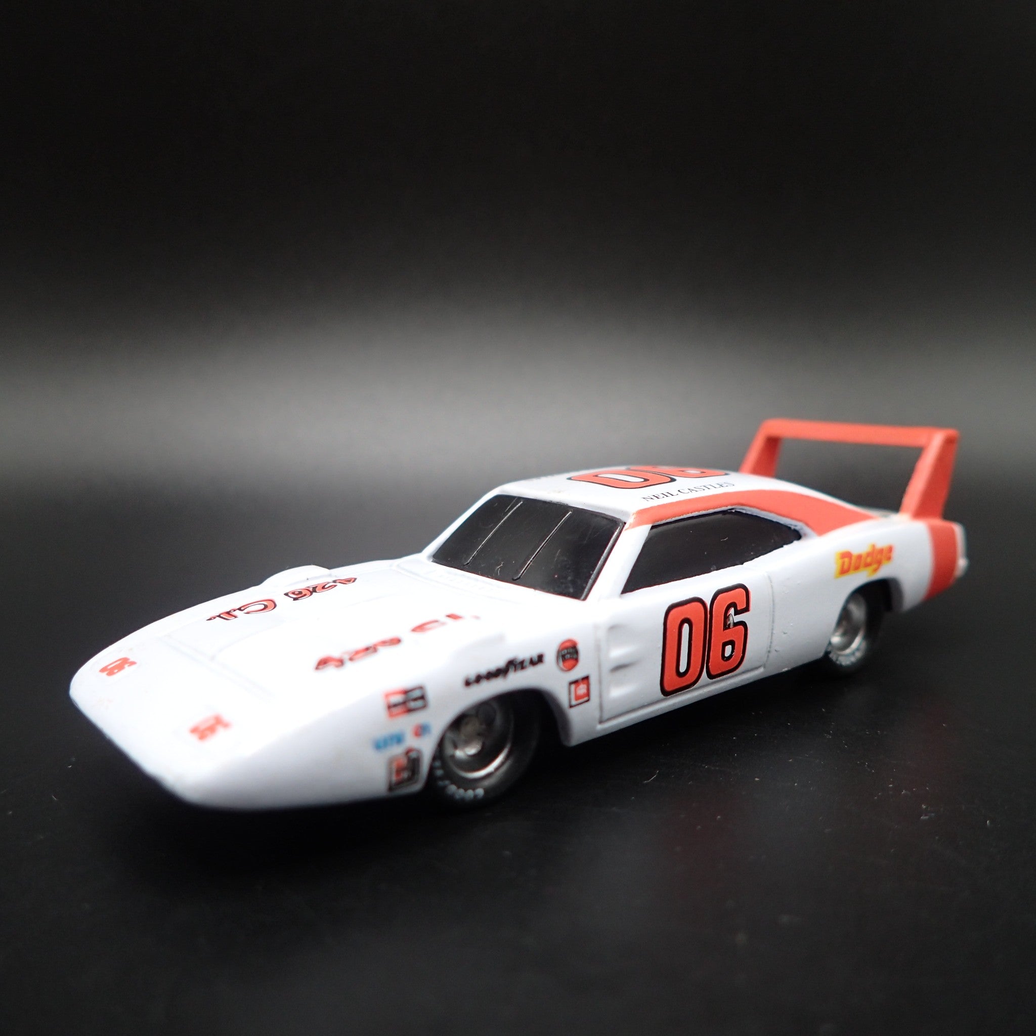 1969 69 DODGE CHARGER DAYTONA NASCAR NEIL CASTLES 1:64 SCALE DIECAST M ...