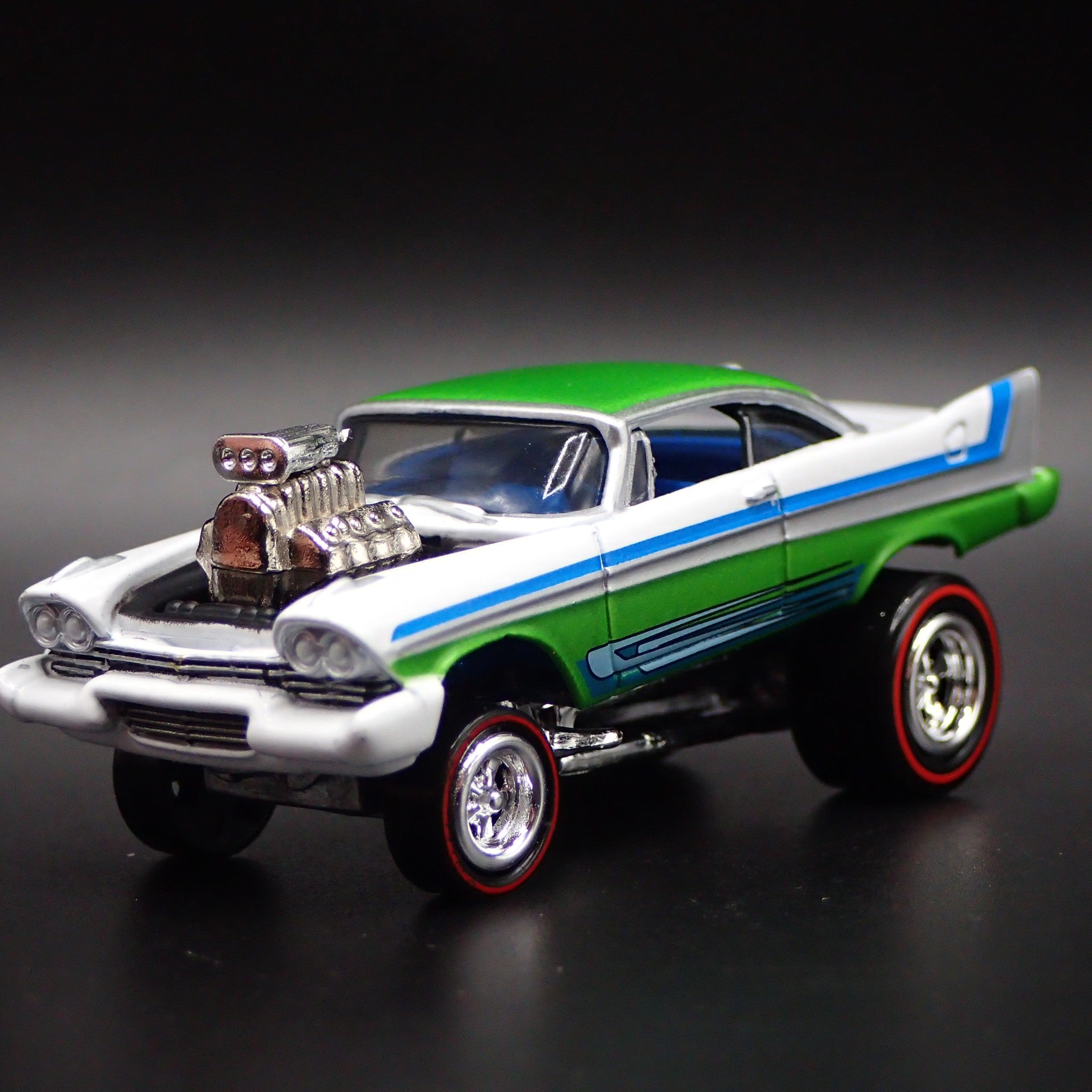 1958 58 PLYMOUTH FURY ZINGER 1/64 SCALE COLLECTIBLE DIORAMA DIECAST MO ...