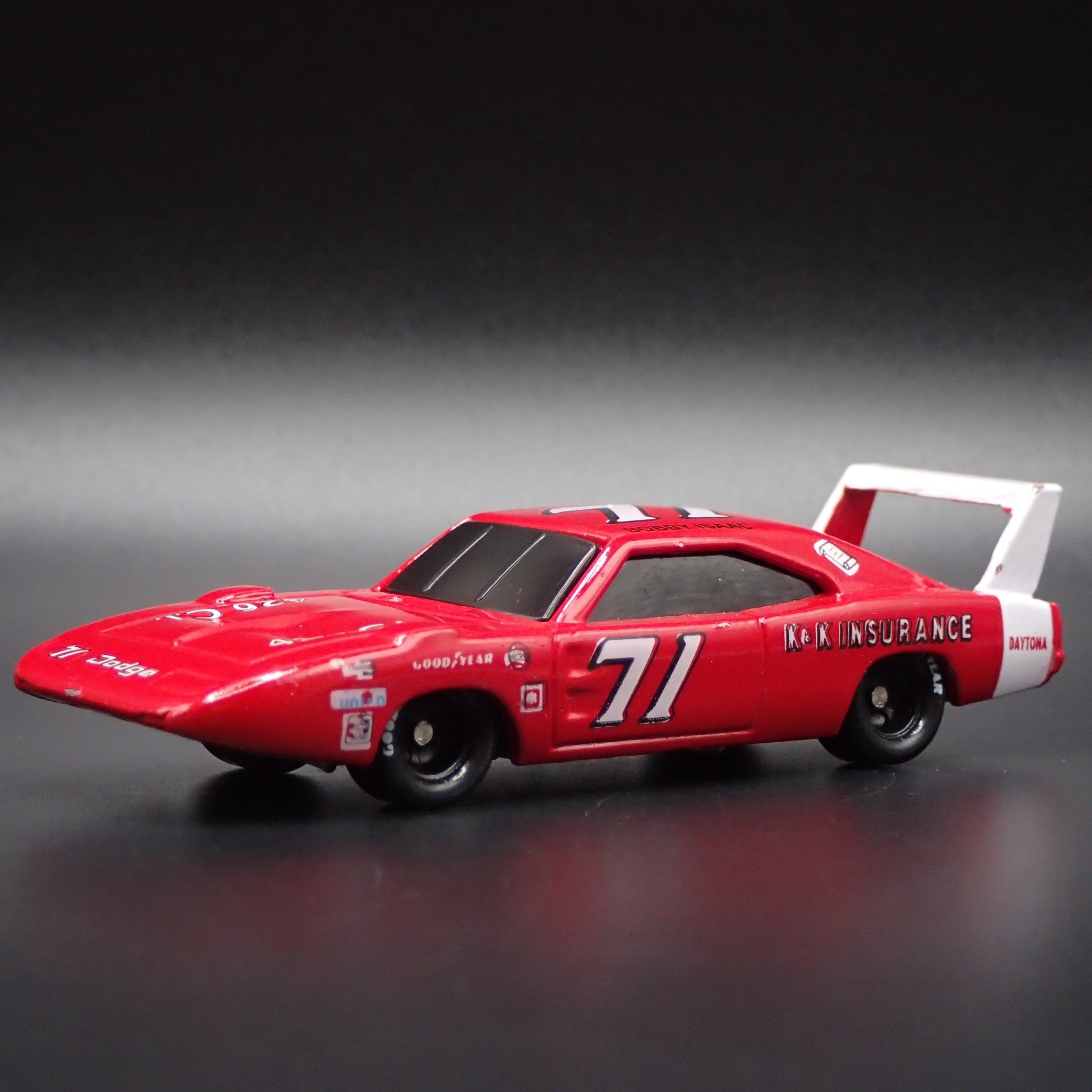 1969 69 DODGE CHARGER DAYTONA NASCAR BOBBY ISAAC 71 1:64 SCALE DIECAST ...