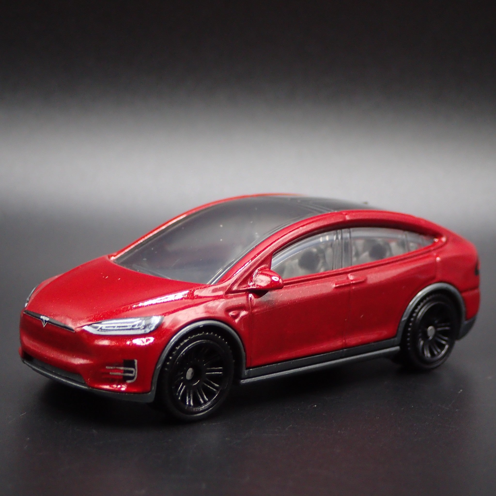 2016-2025 TESLA MODEL X SUV RED 1:64 SCALE COLLECTIBLE DIORAMA DIECAST ...