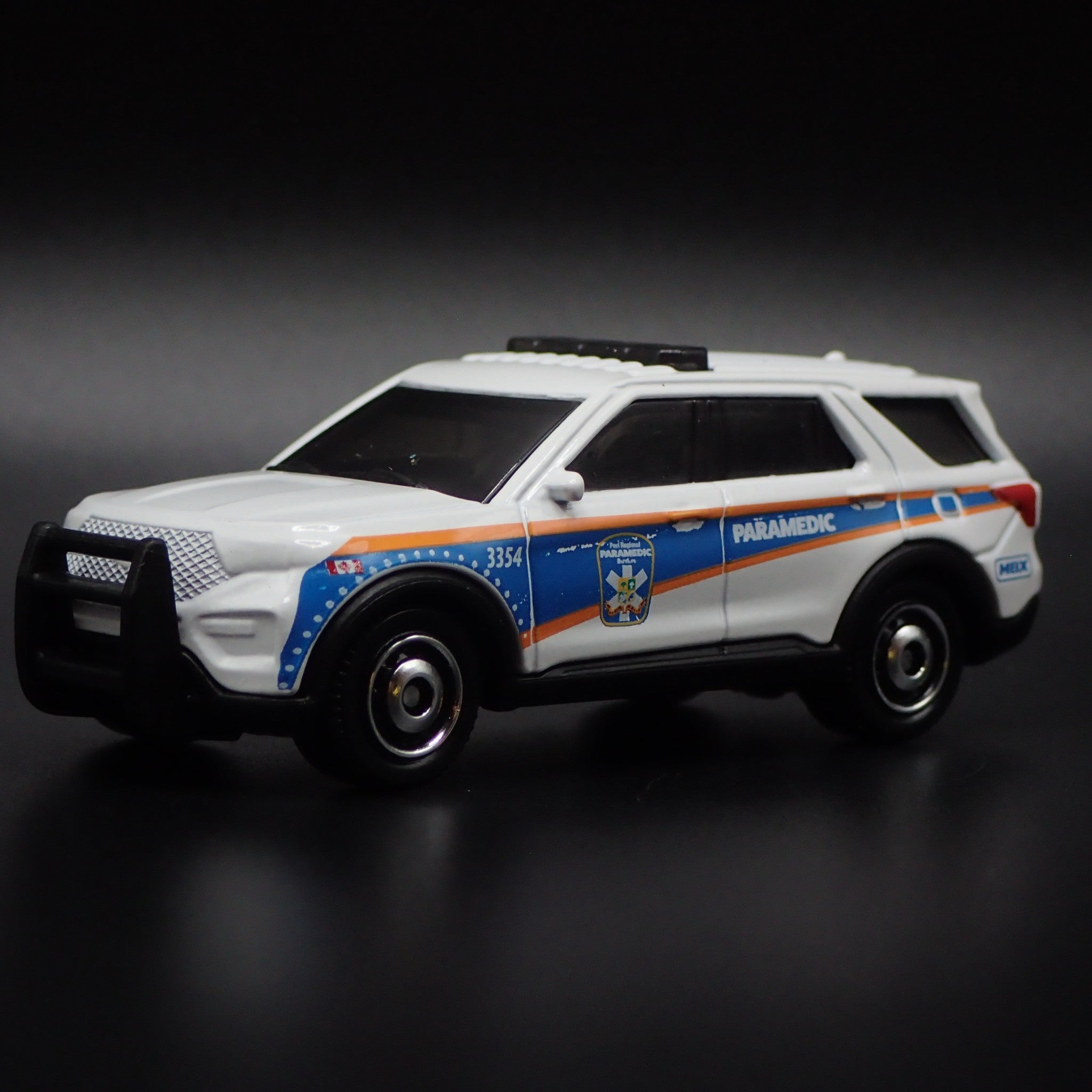 2020-2025 FORD EXPLORER POLICE UTILITY PARAMEDIC 1/64 MB SCALE DIECAST ...