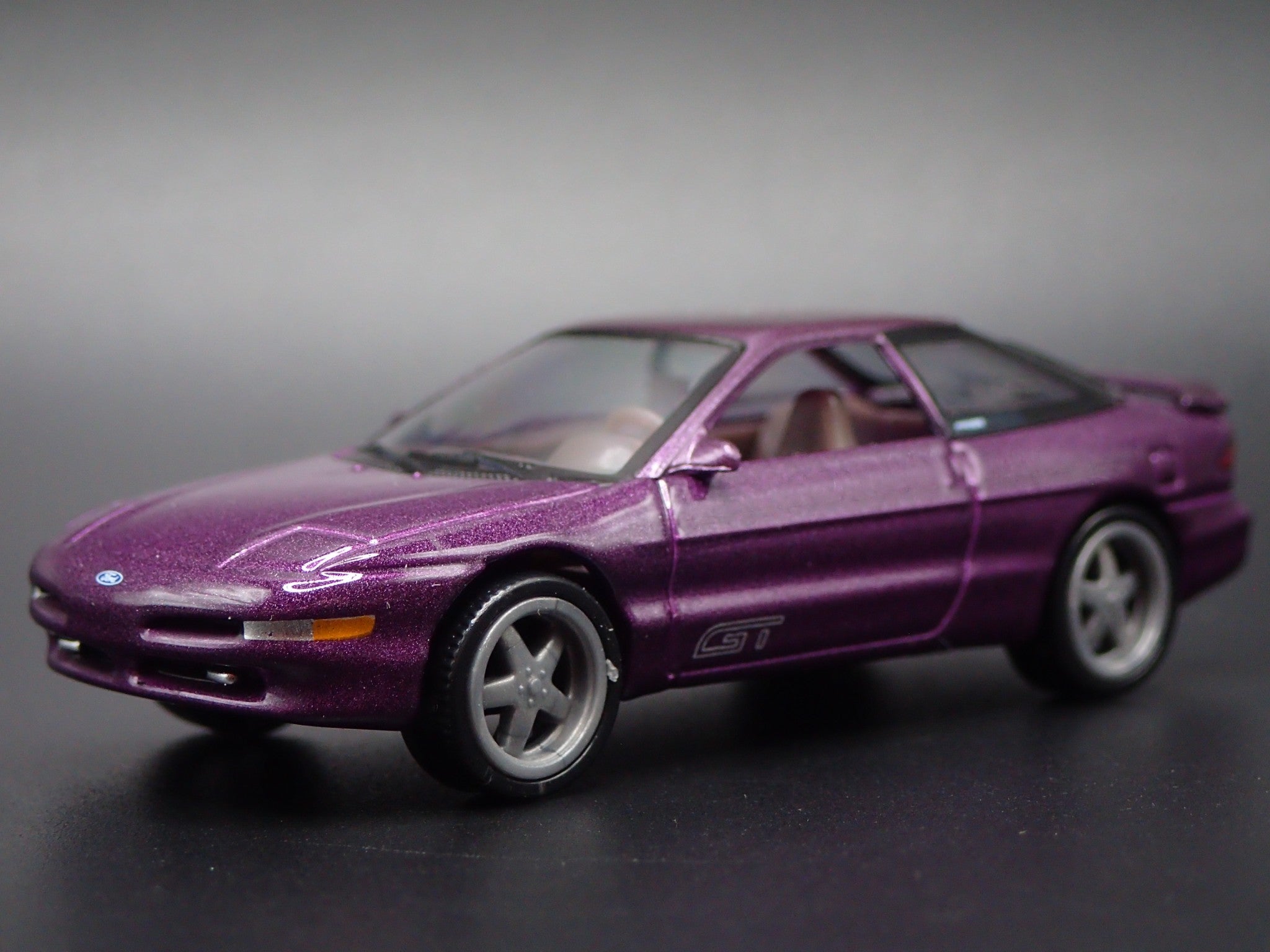 1995 95 FORD PROBE GT PURPLE 1:64 SCALE COLLECTIBLE DIORAMA DIECAST MO ...