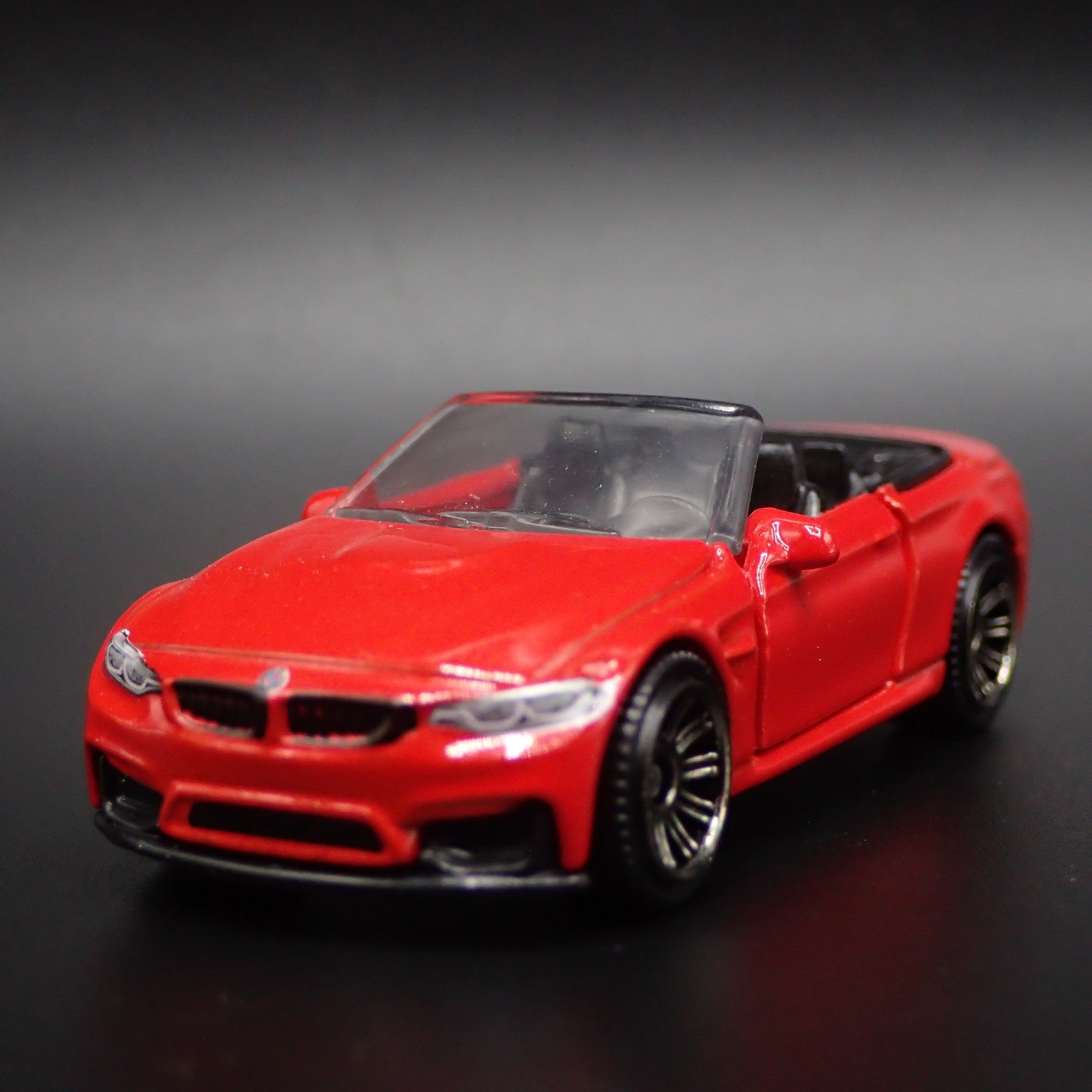 2014-2020 BMW M4 CABRIOLET CONVERTIBLE RED 1:64 SCALE DIORAMA DIECAST ...