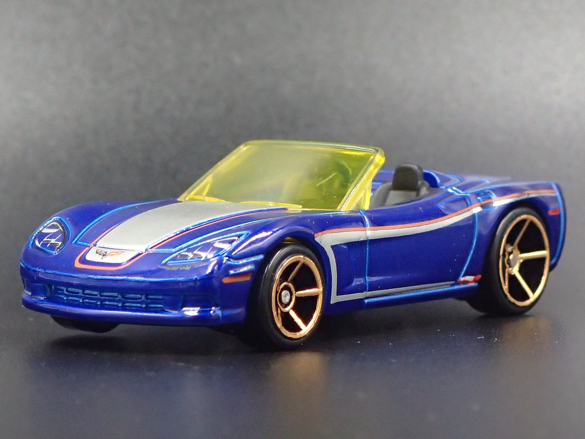 2005-2013 CHEVY CHEVROLET CORVETTE CONVERTIBLE C6 1:64 SCALE DIECAST M ...