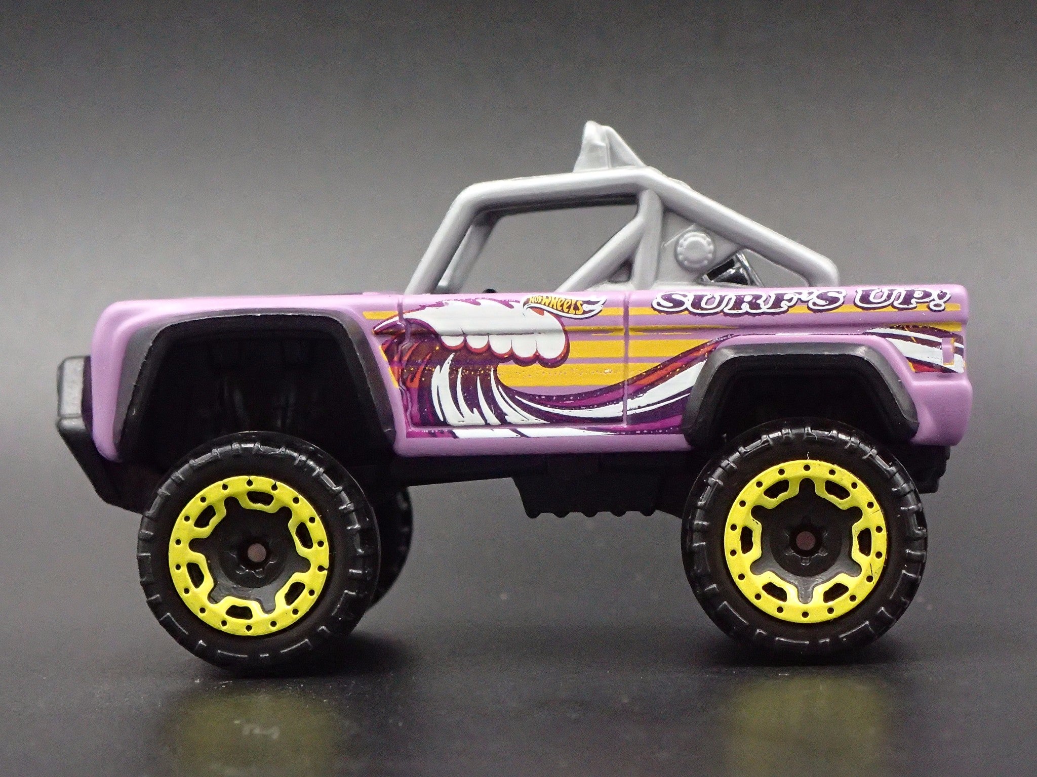 1966-1977 FORD BRONCO 4X4 OFF ROAD CUSTOM PURPLE 1:64 SCALE DIECAST MO ...