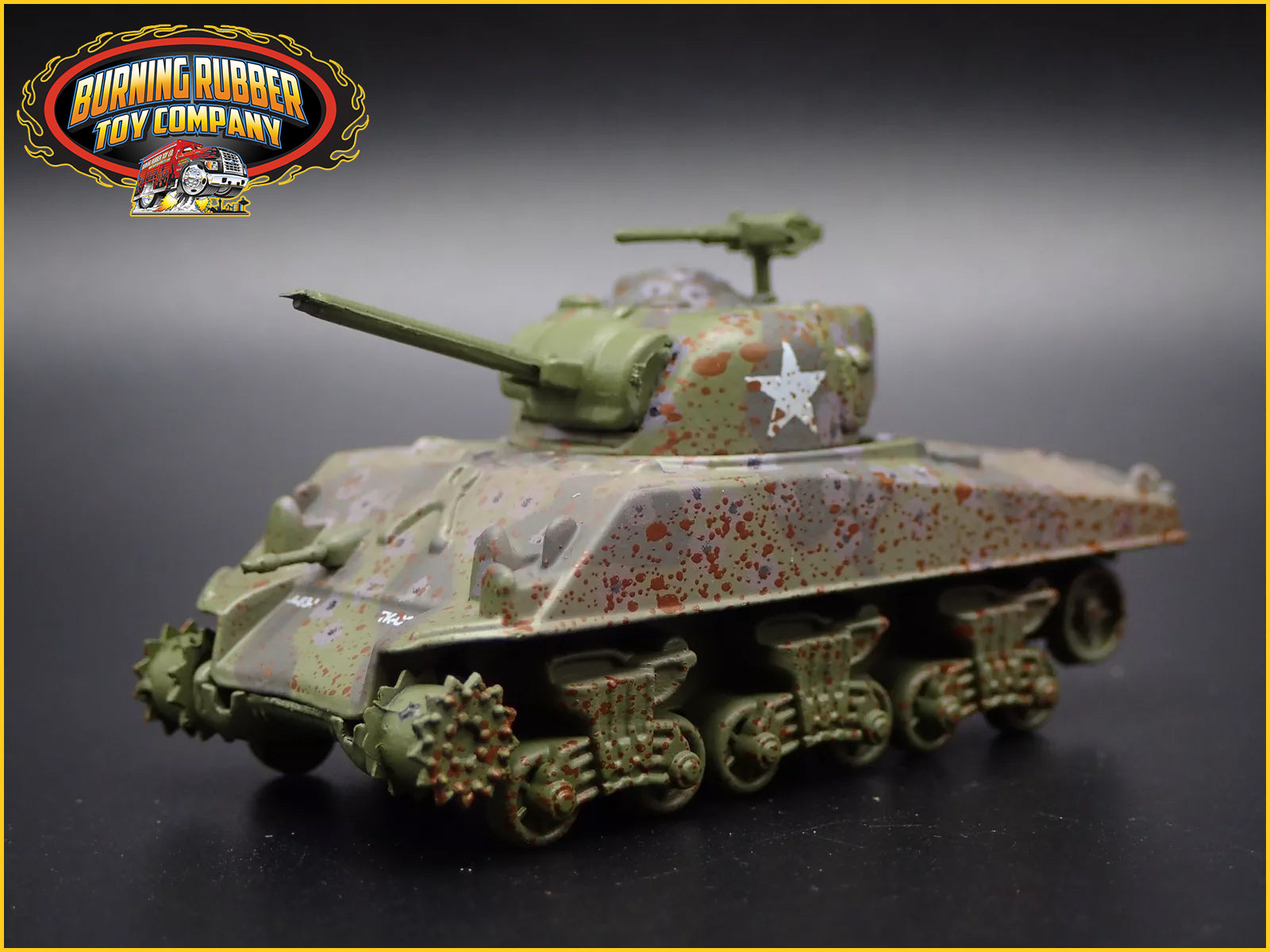 WWII M4A3 SHERMAN TANK US ARMY GRAFENWOEHR GERMANY 1:100 SCALE DIECAST ...